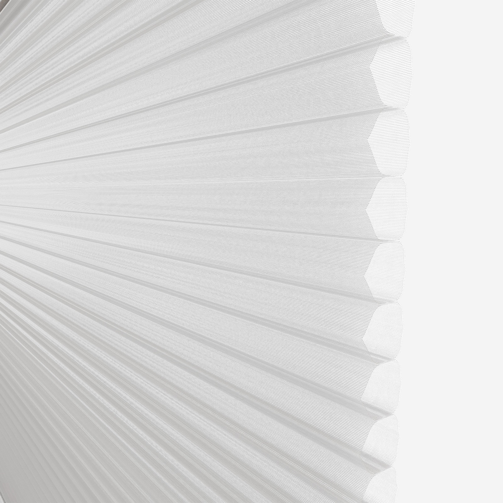 SheeroCell Voile White Easy Click Honeycomb Blind | Blinds Direct