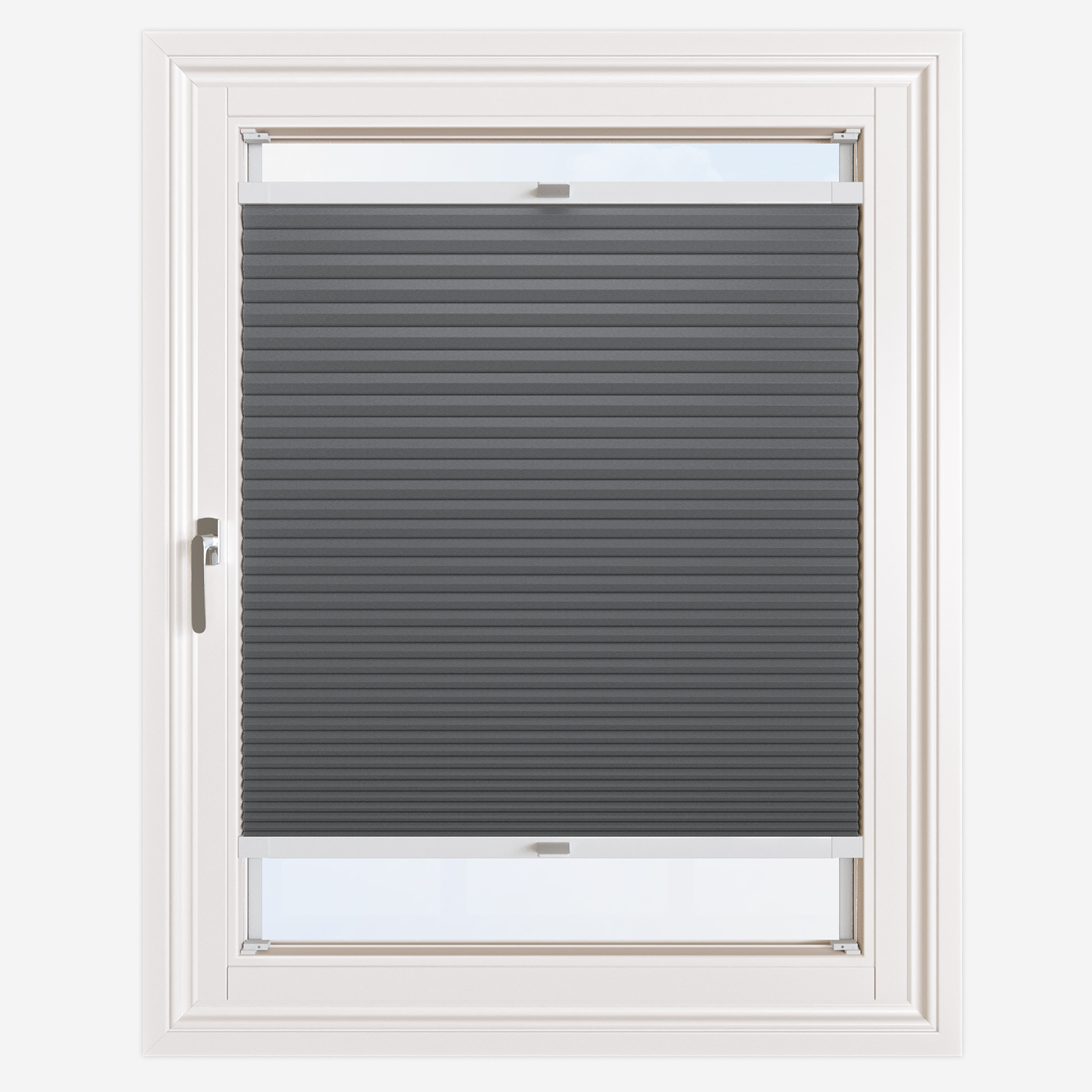 ThermoCell Anthracite Easy Stick Honeycomb Blind | Blinds Direct