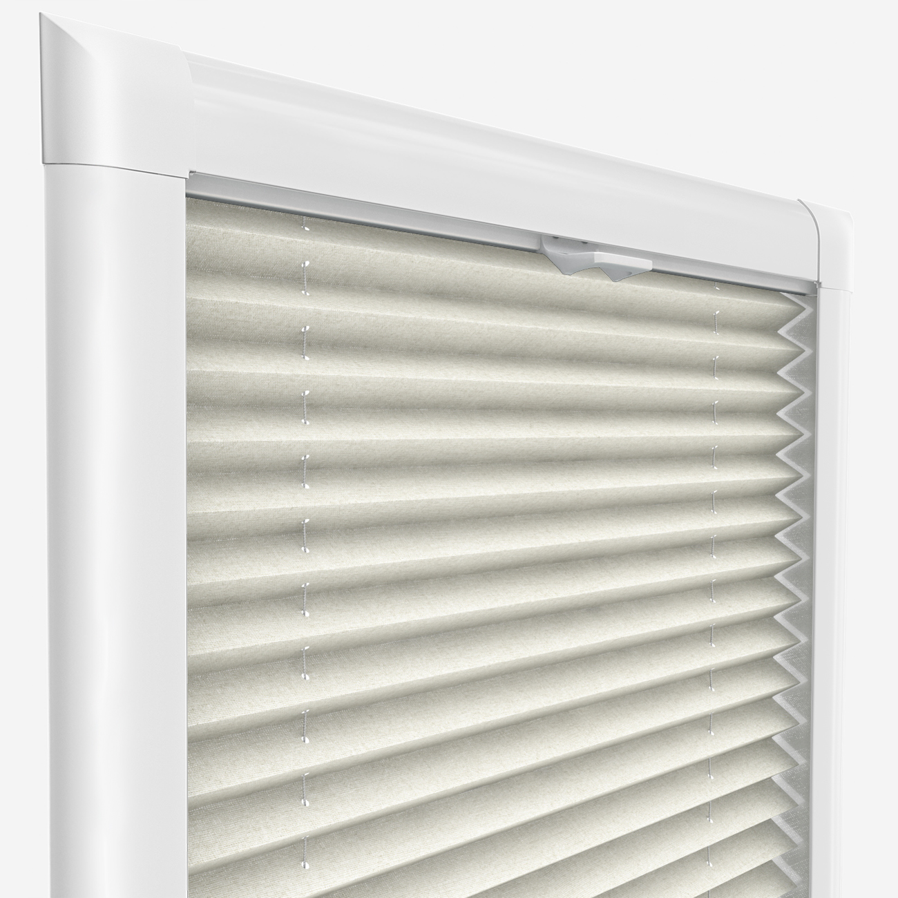 Voile FR Cream Perfect Fit Pleated Blind