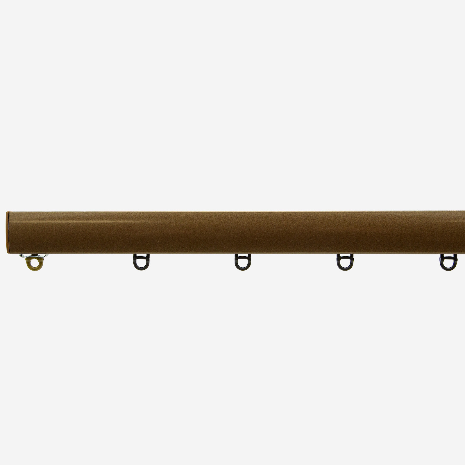 Surge Curved Antique Brass Curtain Track | Blinds Direct