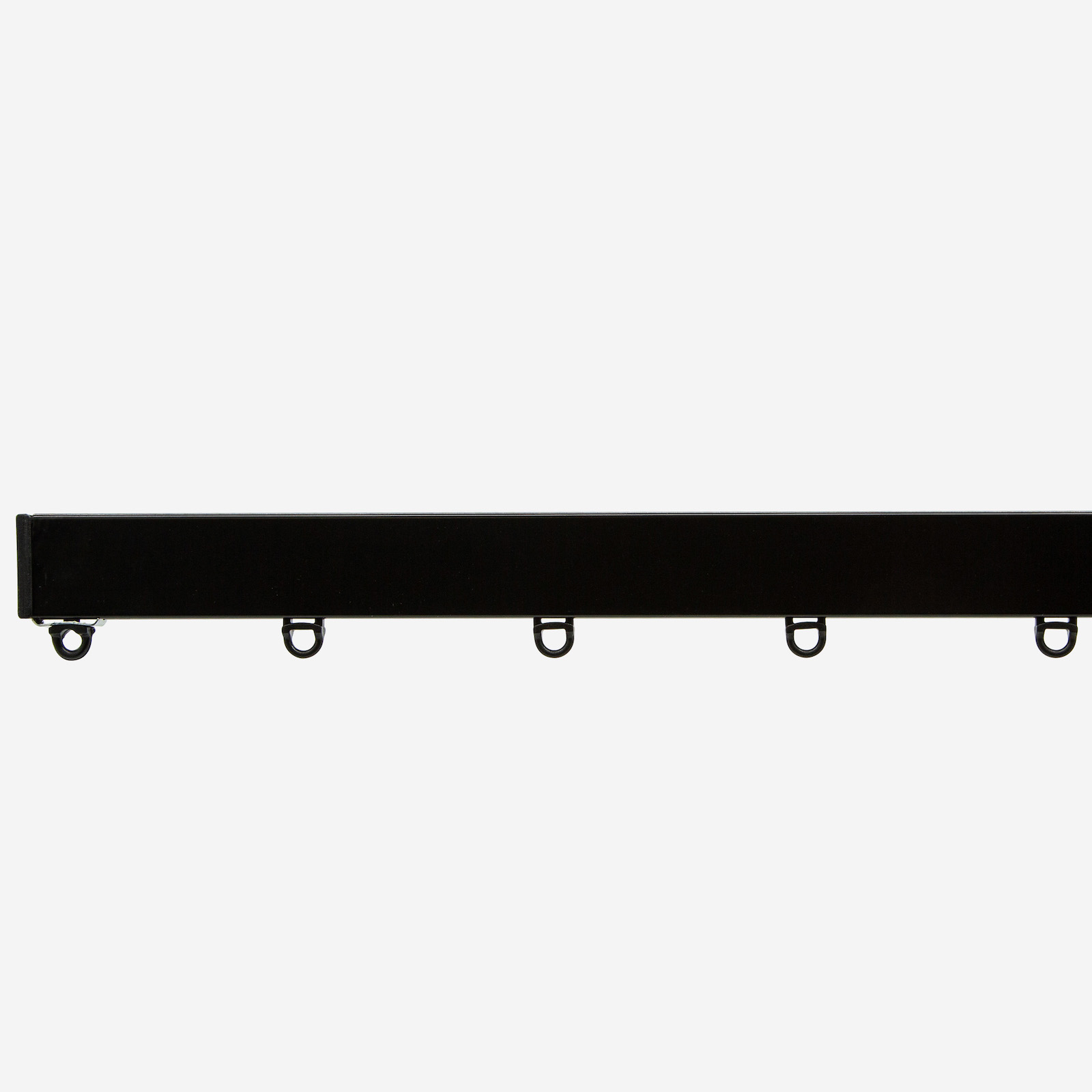 Surge Flat Black Curtain Track | Blinds Direct