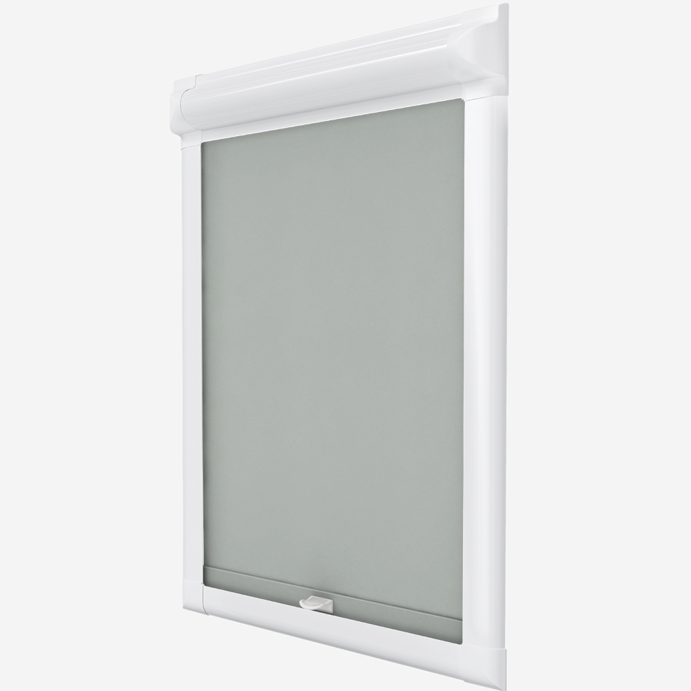 AquaLuxe Grey Perfect Fit Roller Blind