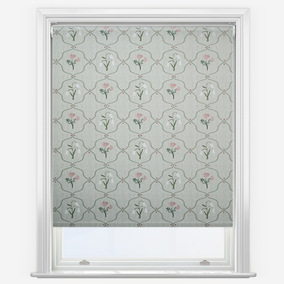Emily Bond Margot Rose Roller Blind | Blinds Direct