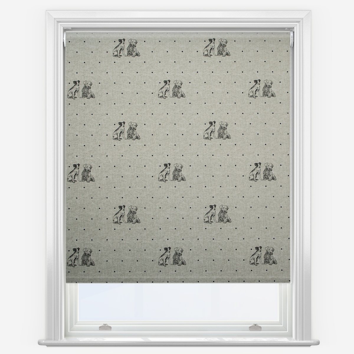 Emily Bond Millie Indigo Roller Blind | Blinds Direct