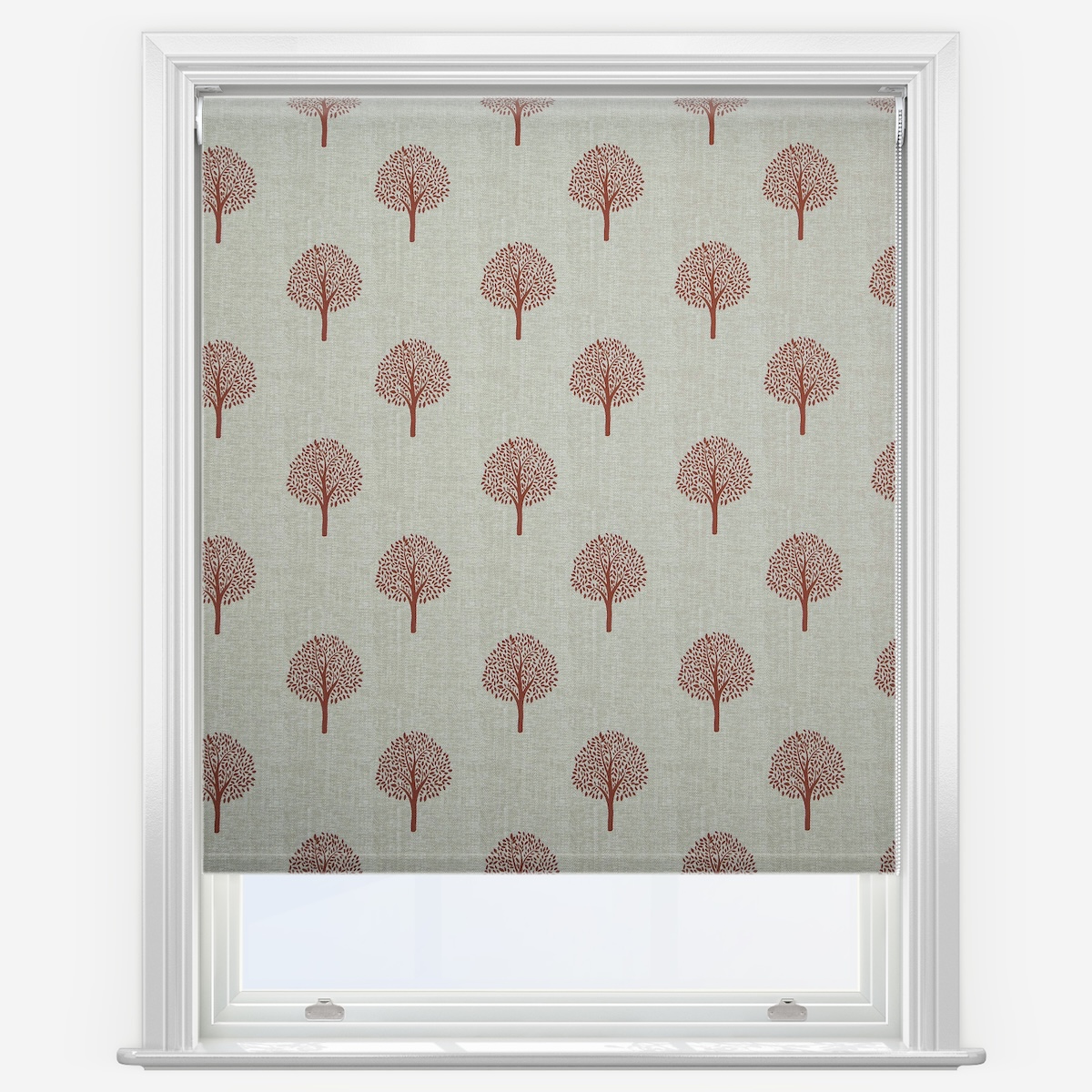 Emily Bond Yew Tree Rust Roller Blind | Blinds Direct