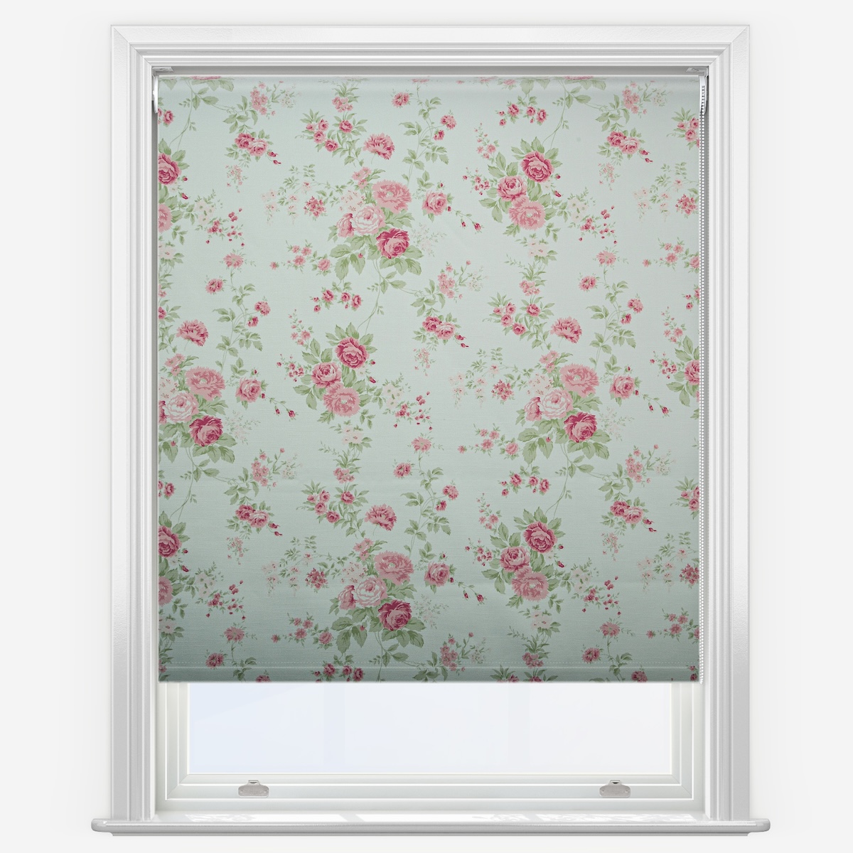 Shabby Chic by Rachel Ashwell Wildflower Rose Roller Blind | Blinds Direct