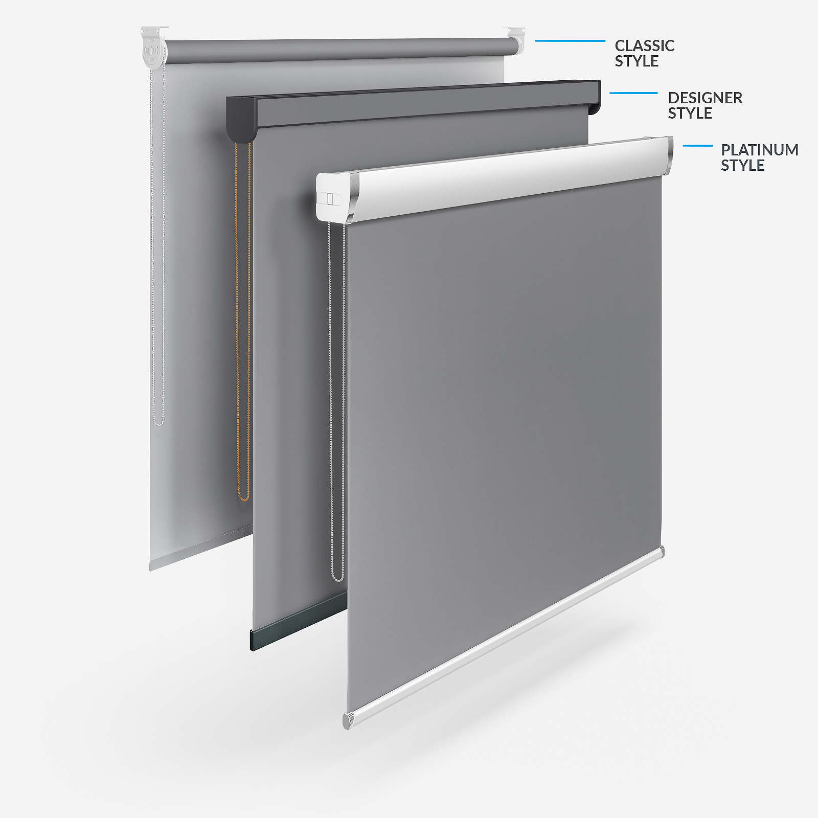 AquaLuxe Granite Roller Blind | Blinds Direct