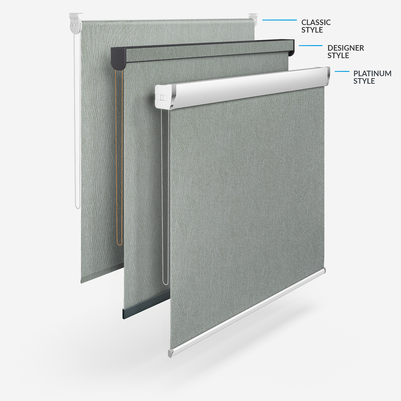 Savanna Grass Roller Blind | Blinds Direct