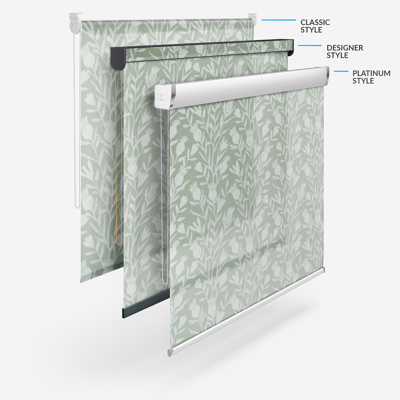 Thistle Sage Roller Blind | Blinds Direct