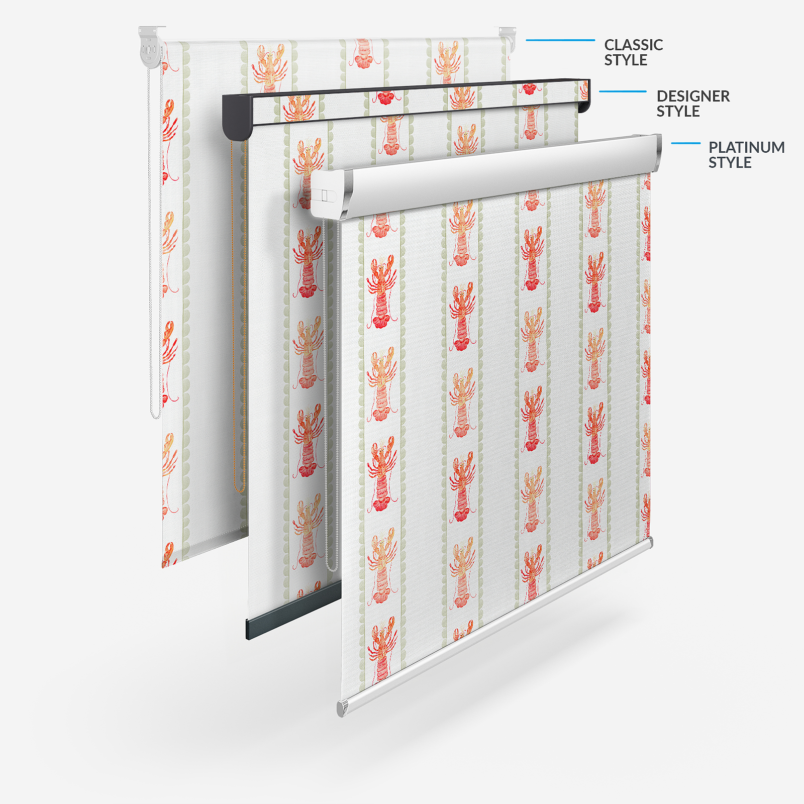Sonova Studio Lobster Jam Natural Roller Blind | Blinds Direct
