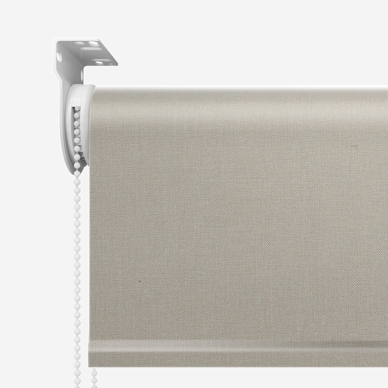 Coulisse Hampton Blackout Off White Roller Blind | Blinds Direct