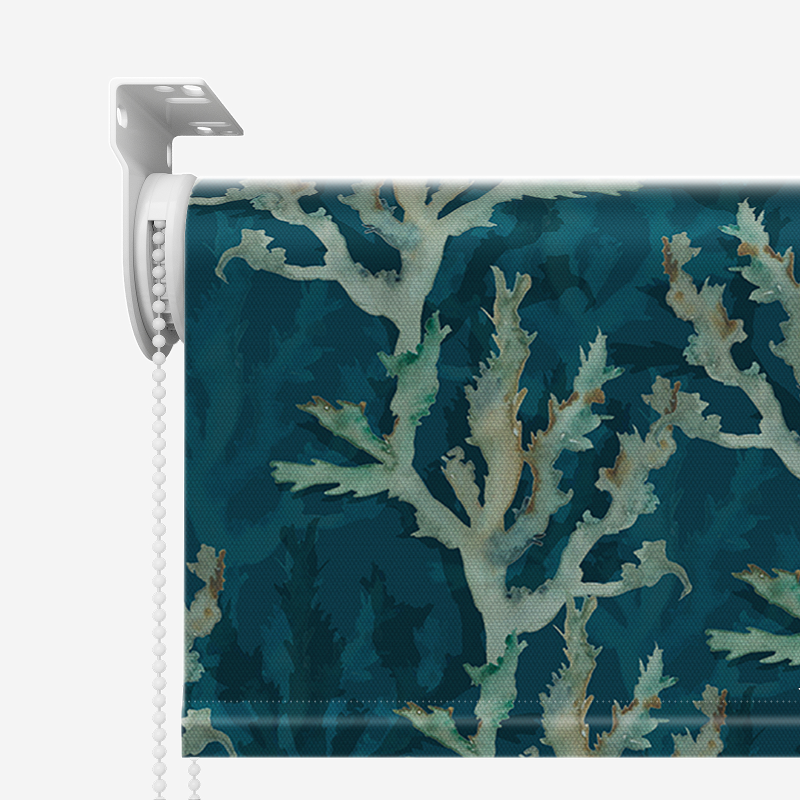 Sonova Studio Kelp Ocean Blue Roller Blind | Blinds Direct