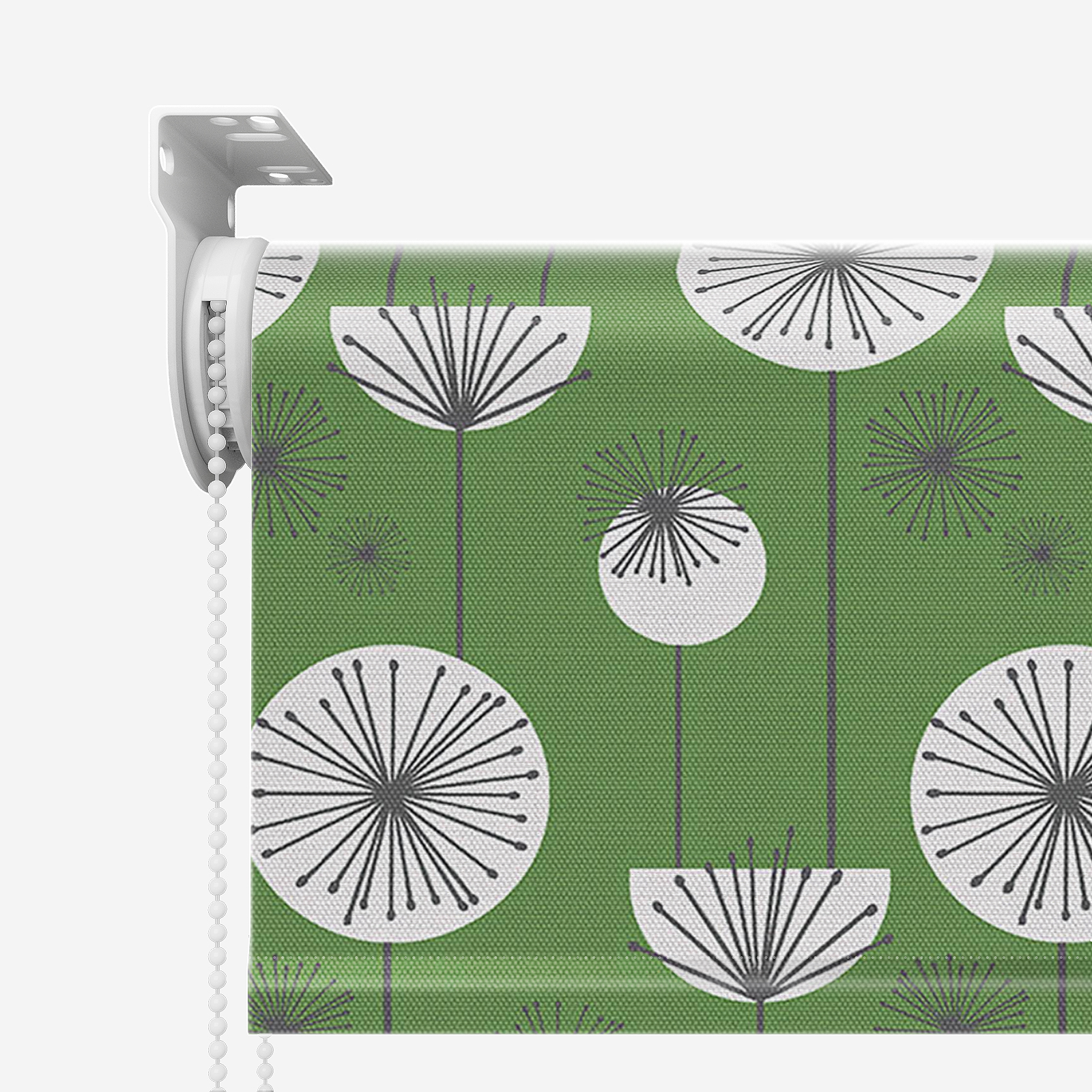 Sonova Studio Nordic Pods Grass Green Roller Blind | Blinds Direct