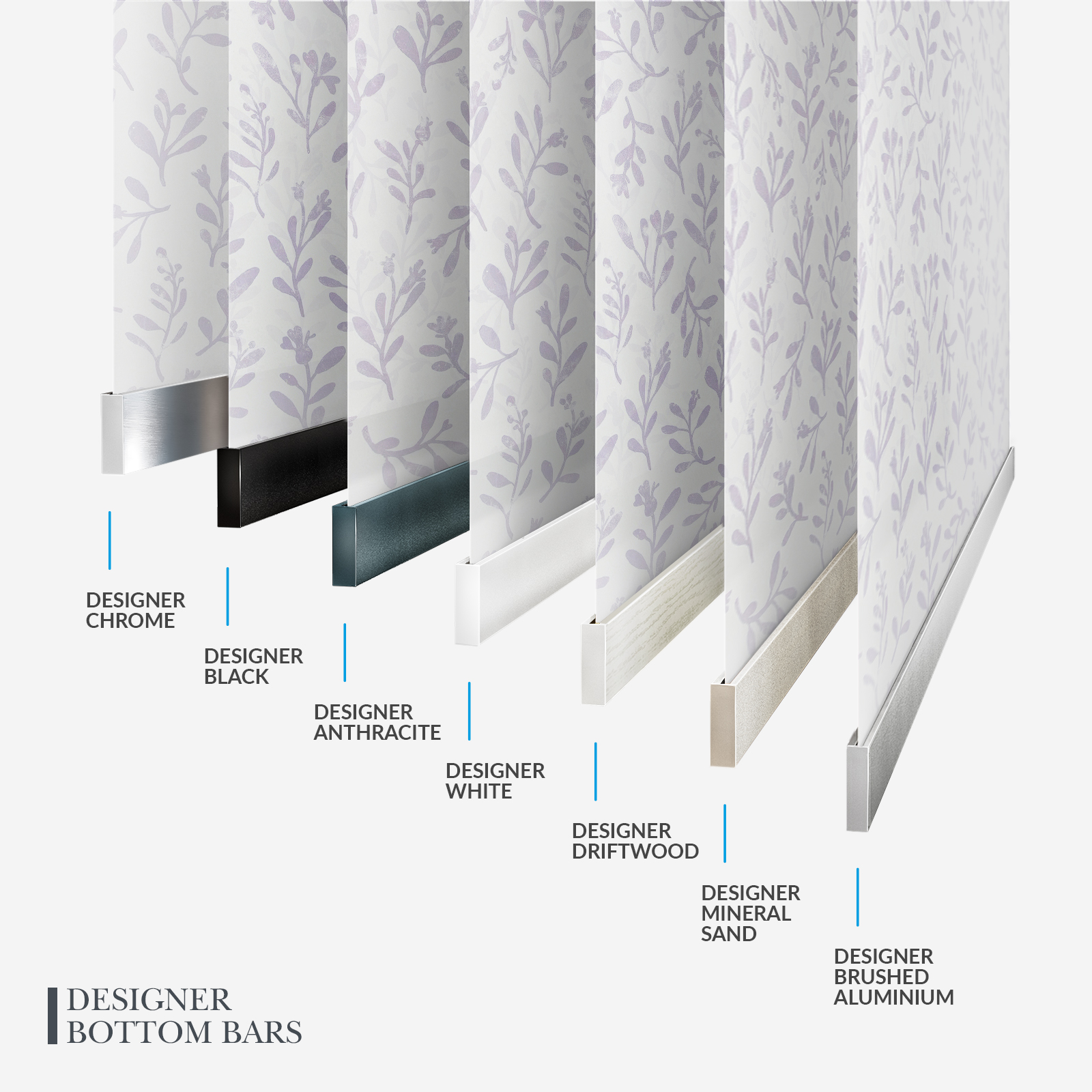 Sprigs Lilac Roller Blind | Blinds Direct