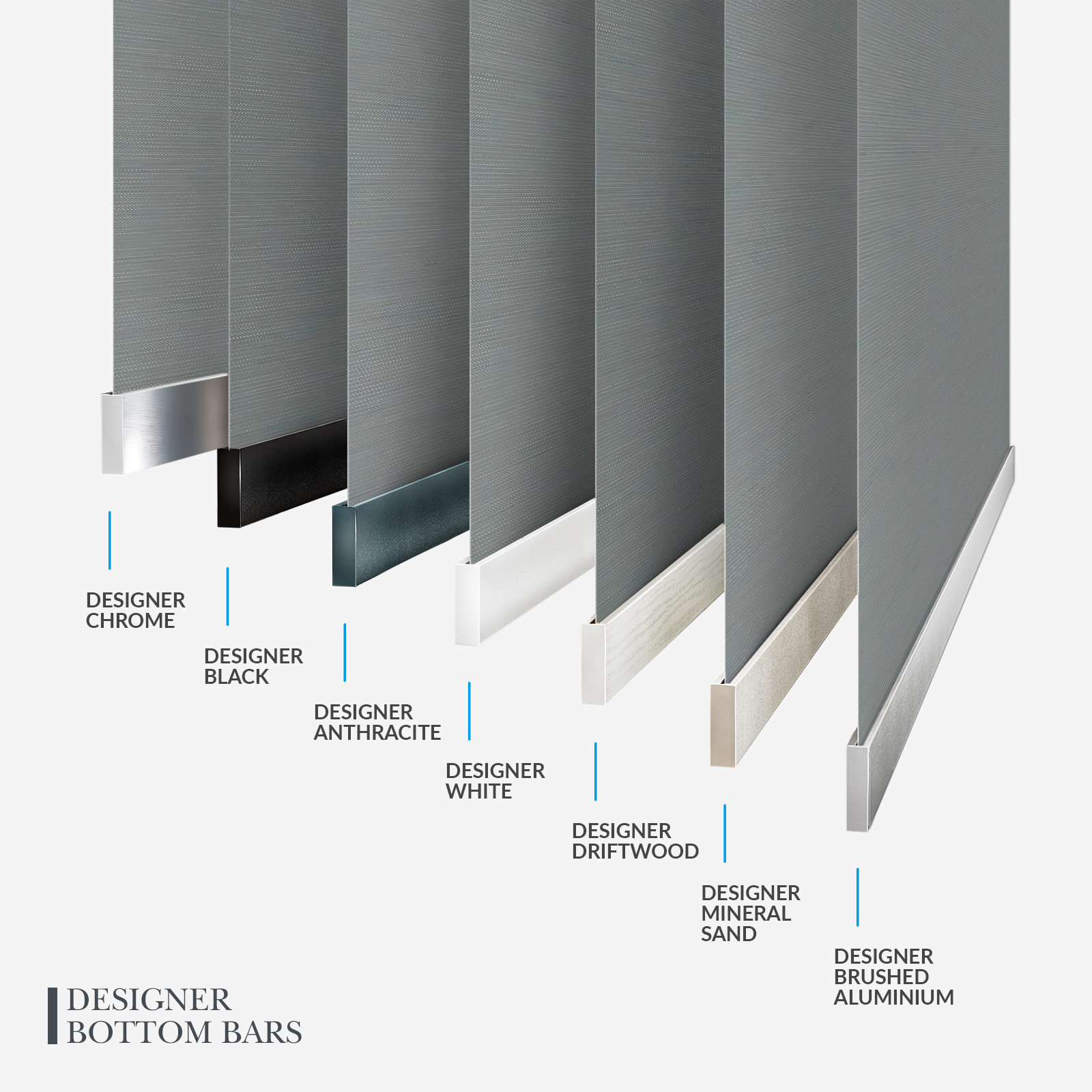 Plaza Graphite Roller Blind