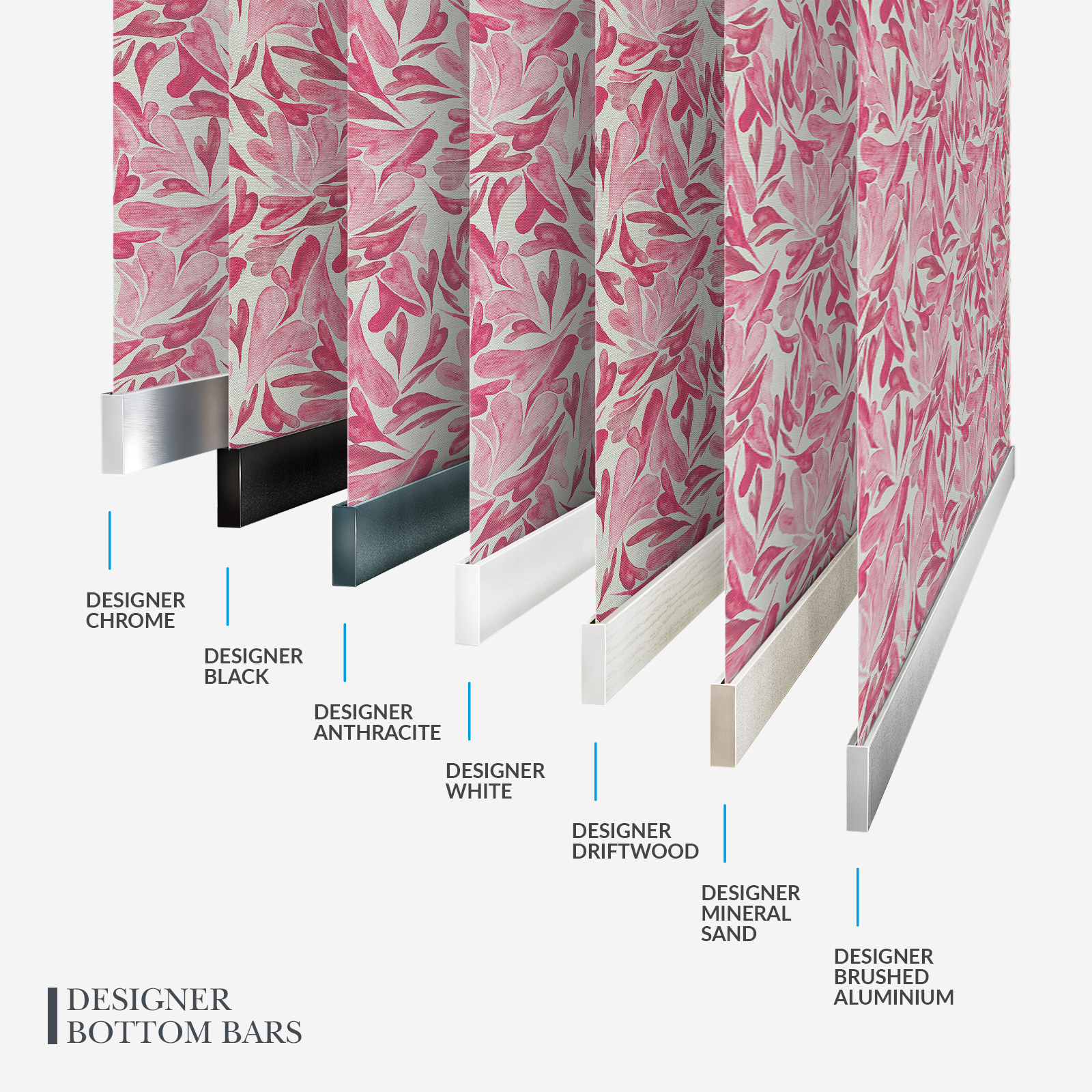 Sonova Studio Morphed Love Peony Pink Roller Blind | Blinds Direct