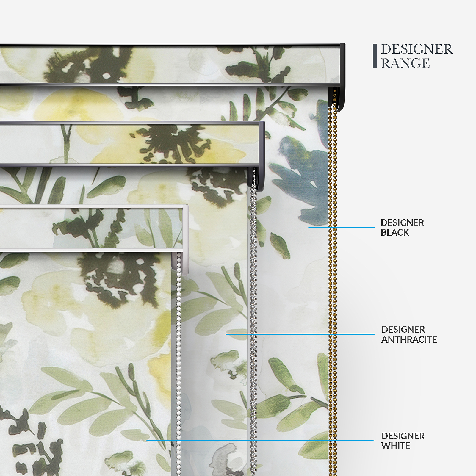 Mabel Olive Roller Blind | Blinds Direct