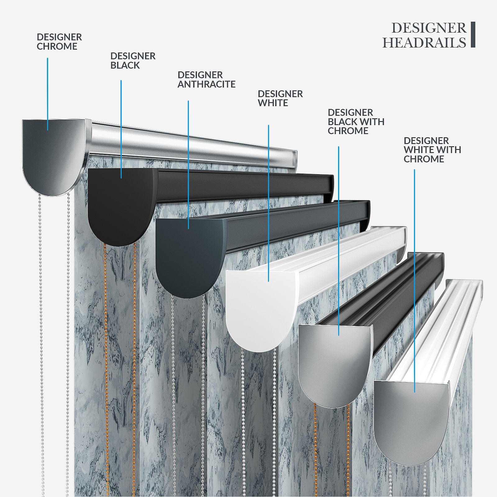 Melody Grey Roller Blind | Blinds Direct