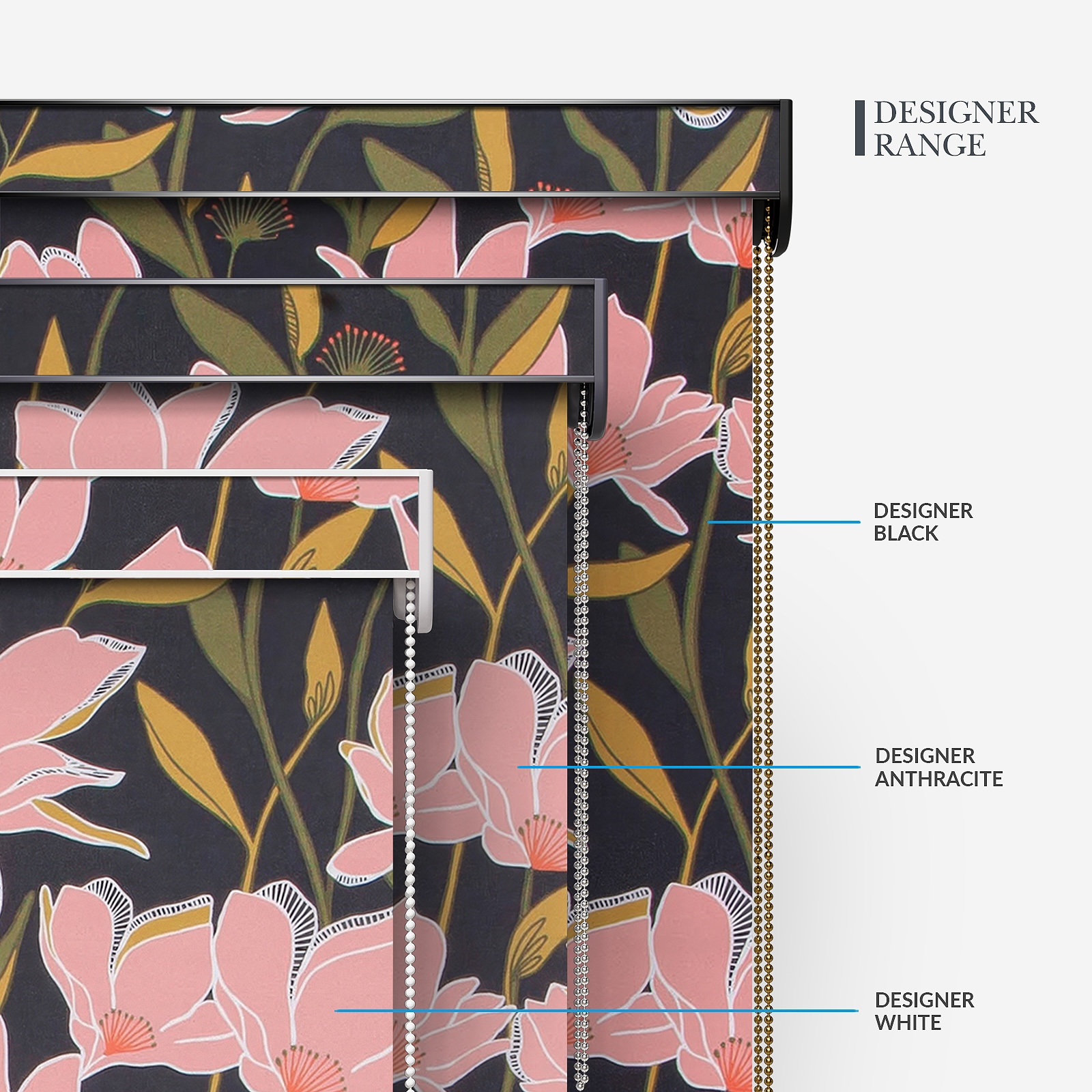 Azalea Pink Roller Blind | Blinds Direct