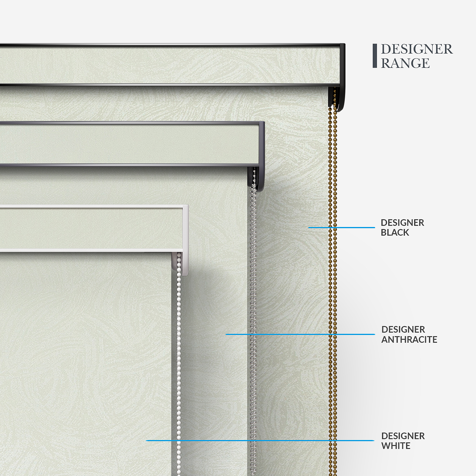 United Mamba Cream Roller Blind