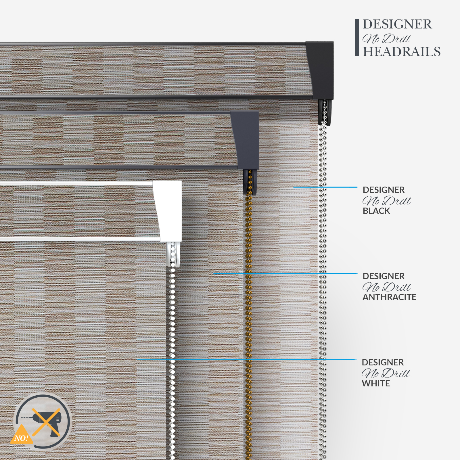 Felix ASC Coffee Roller Blind | Blinds Direct