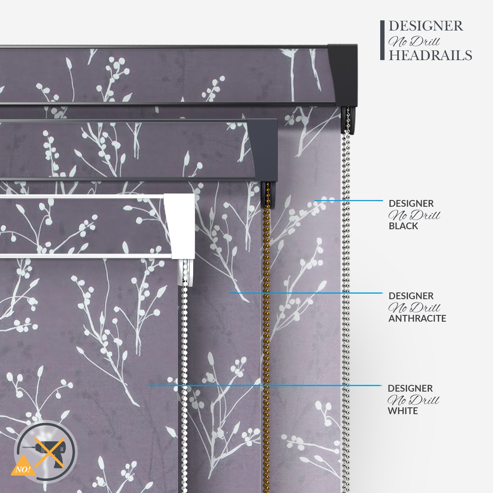 Boho Berry Roller Blind | Blinds Direct