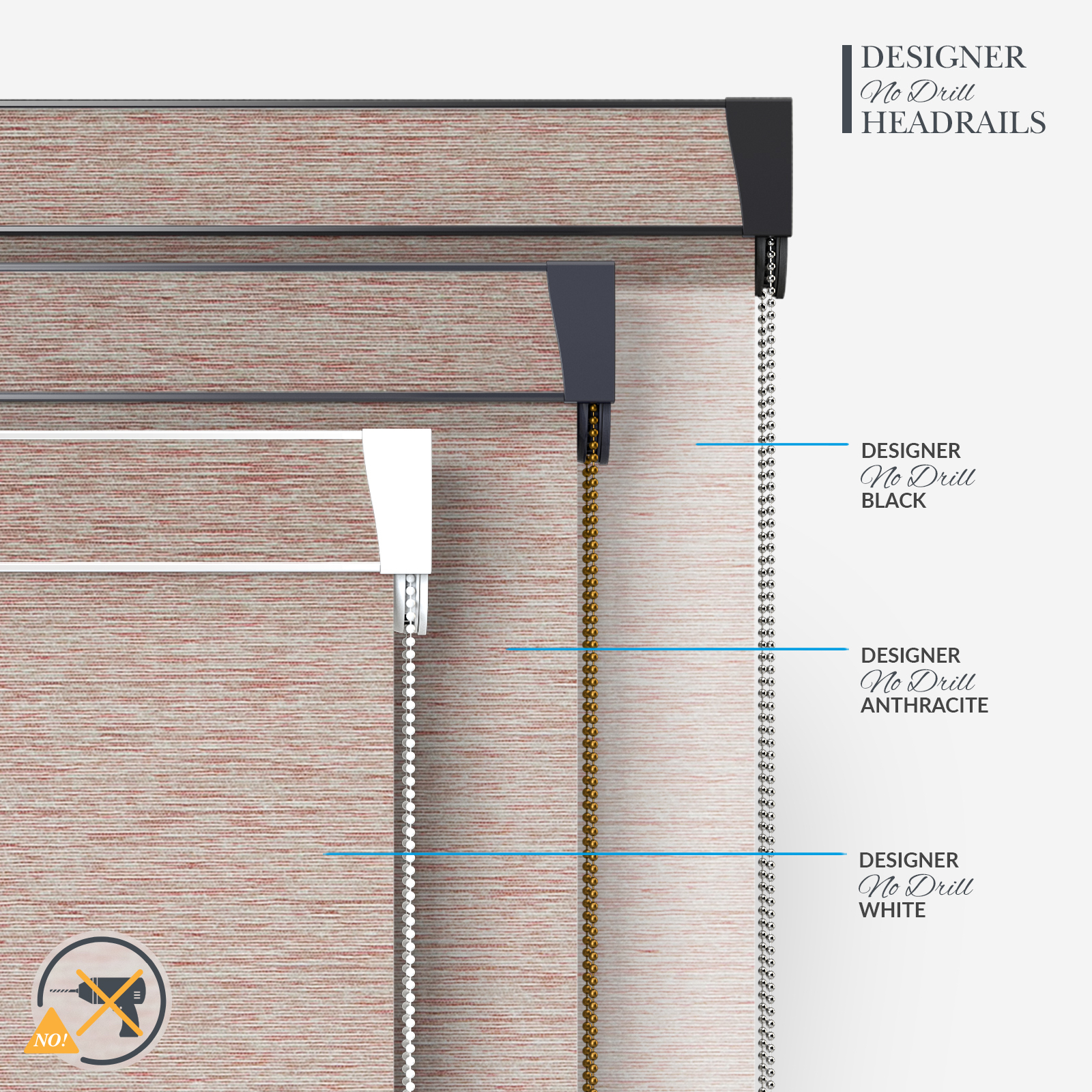 Renzo Heat Roller Blind | Blinds Direct