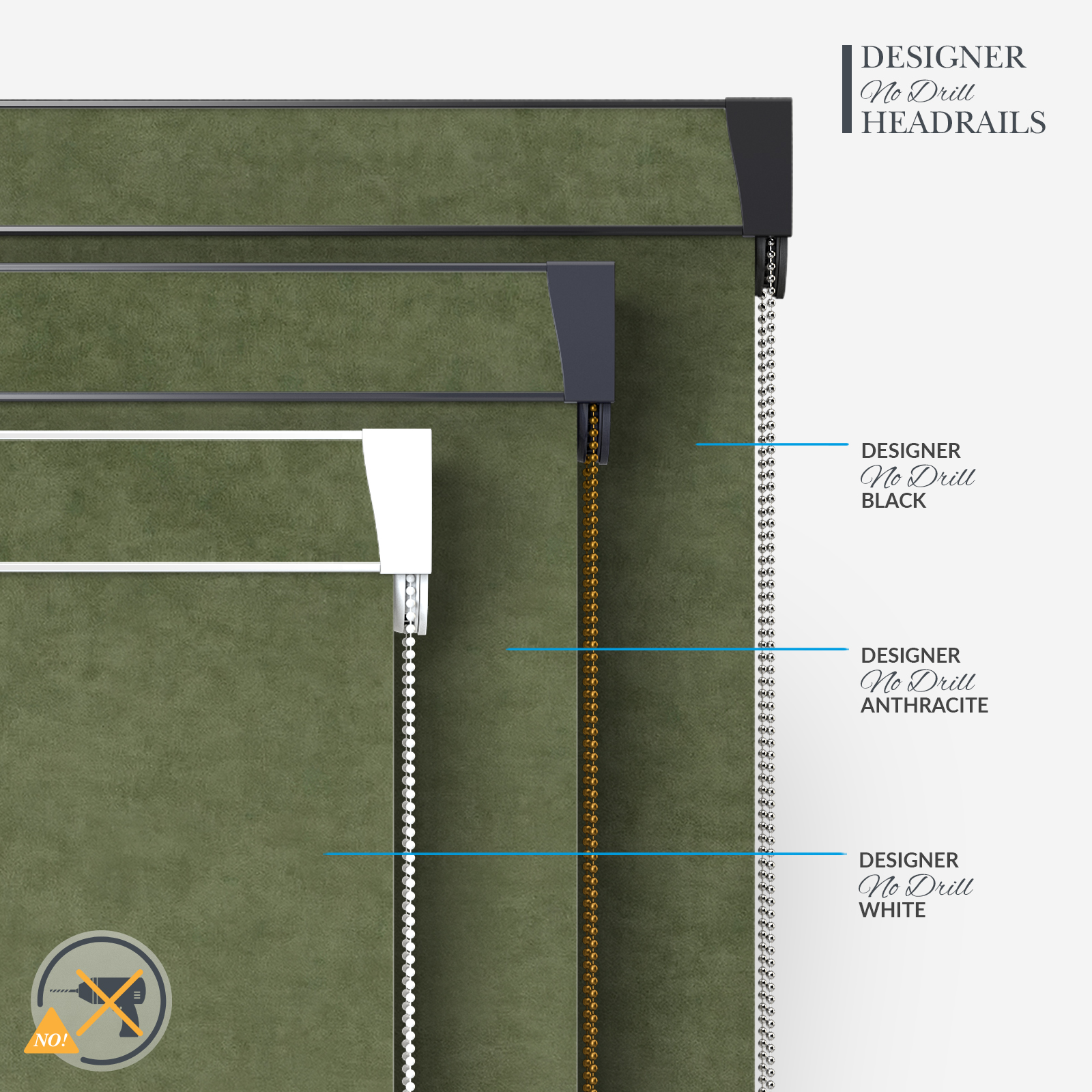 Windsor Blackout Vine Roller Blind | Blinds Direct