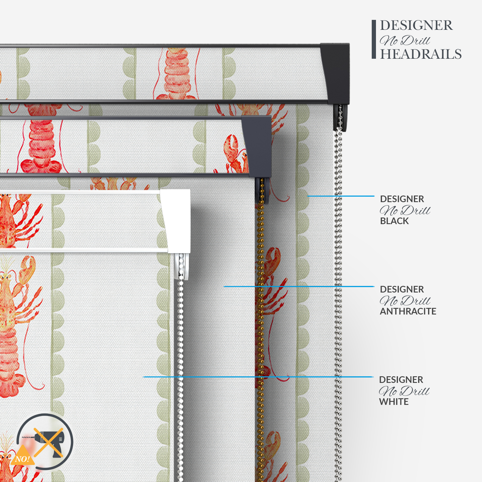 Sonova Studio Lobster Jam Natural Roller Blind | Blinds Direct