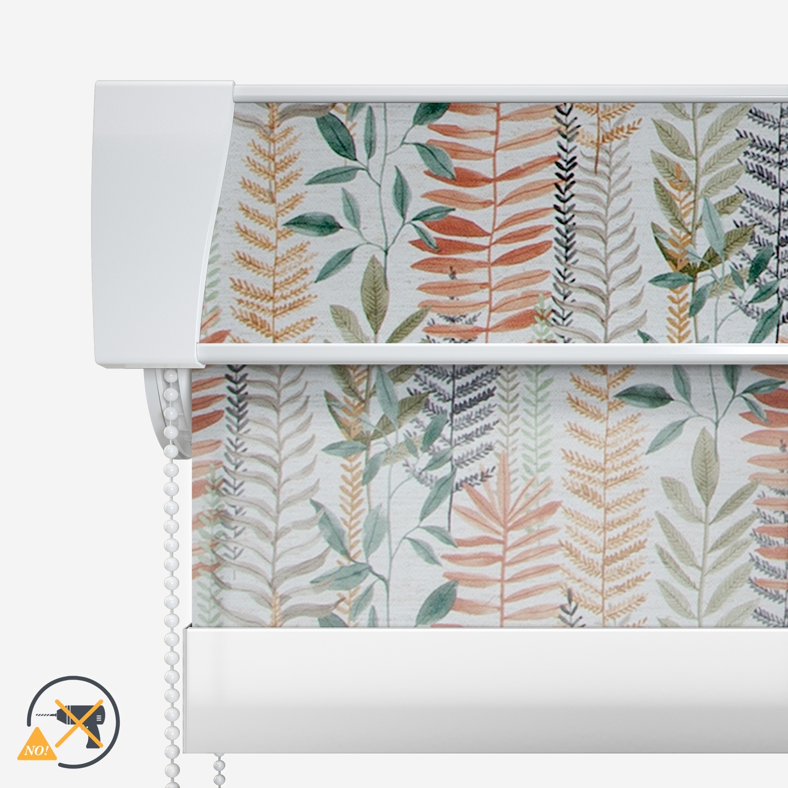 Botanic Rust Roller Blind | Blinds Direct