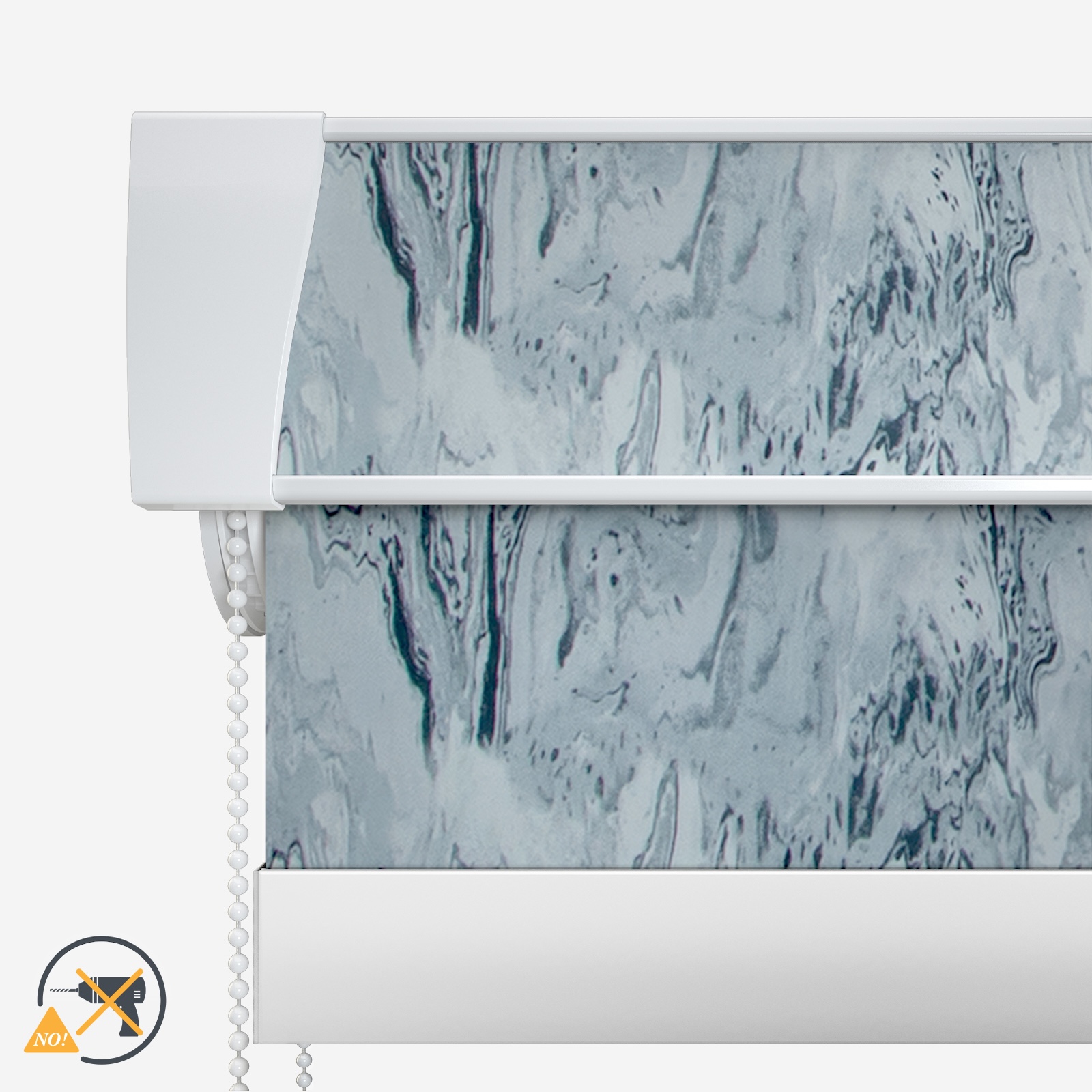 Melody Grey Roller Blind | Blinds Direct