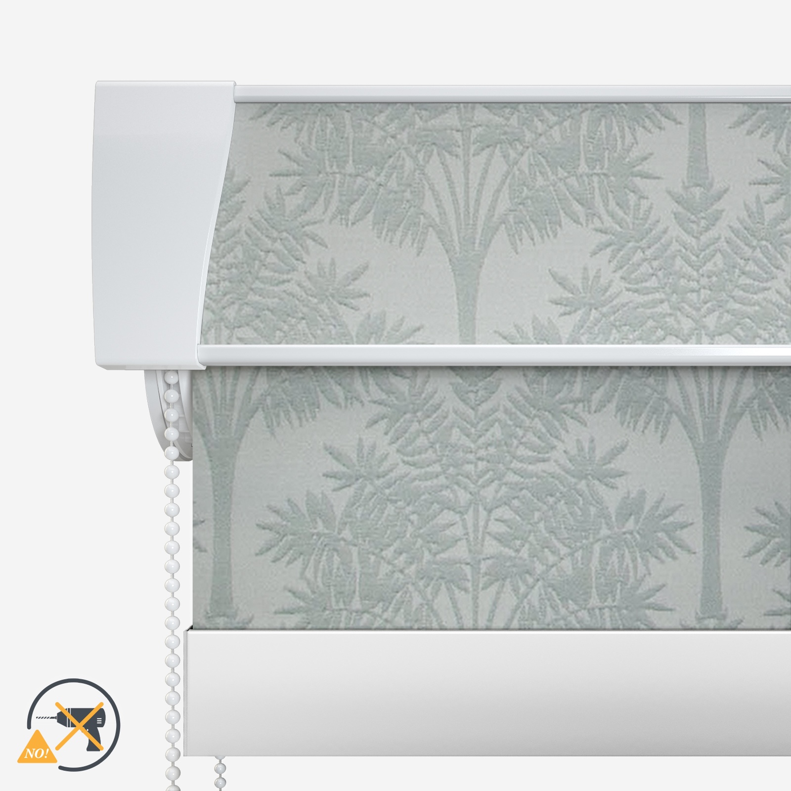 Orchard Silver Roller Blind | Blinds Direct