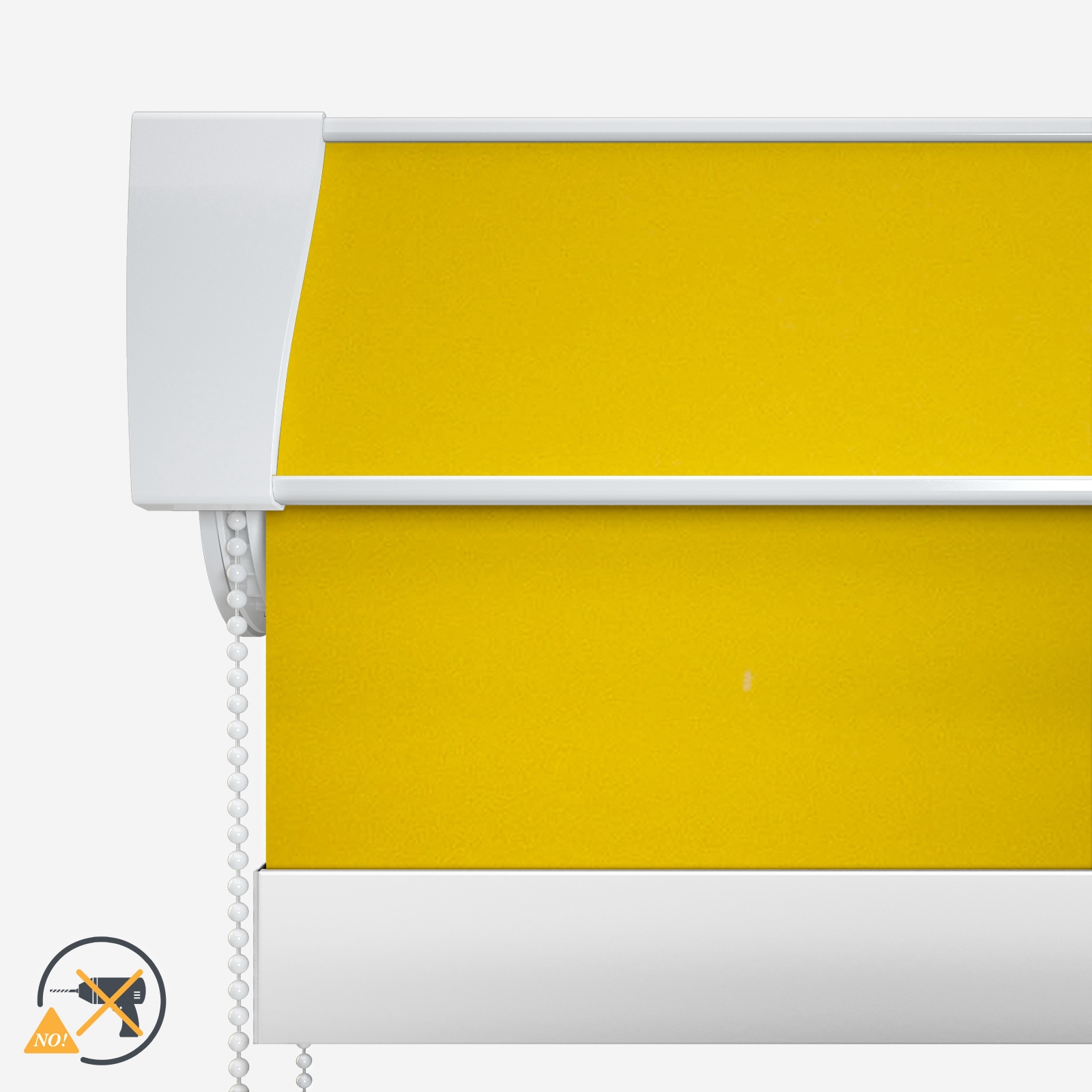 Pop Blackout Saffron Roller Blind | Blinds Direct