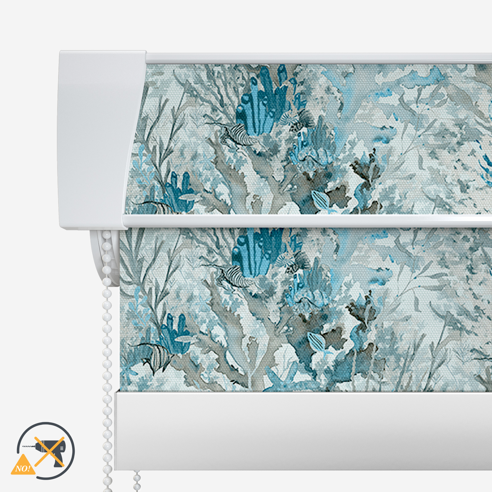 Sonova Studio Nautical Nirvana Dusk Blue Roller Blind | Blinds Direct