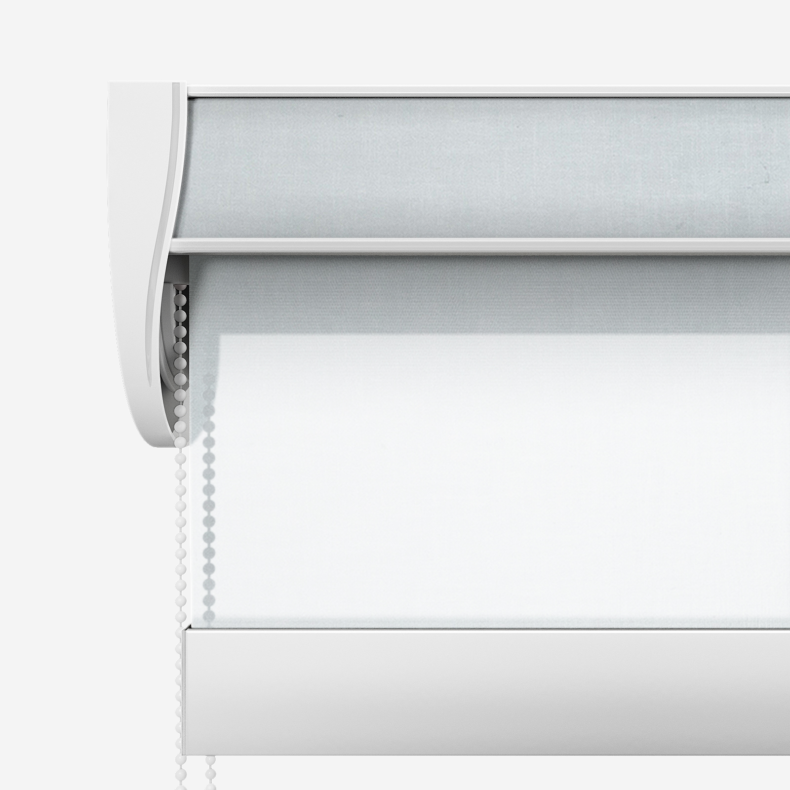 Kaila Voile White Roller Blind | Blinds Direct
