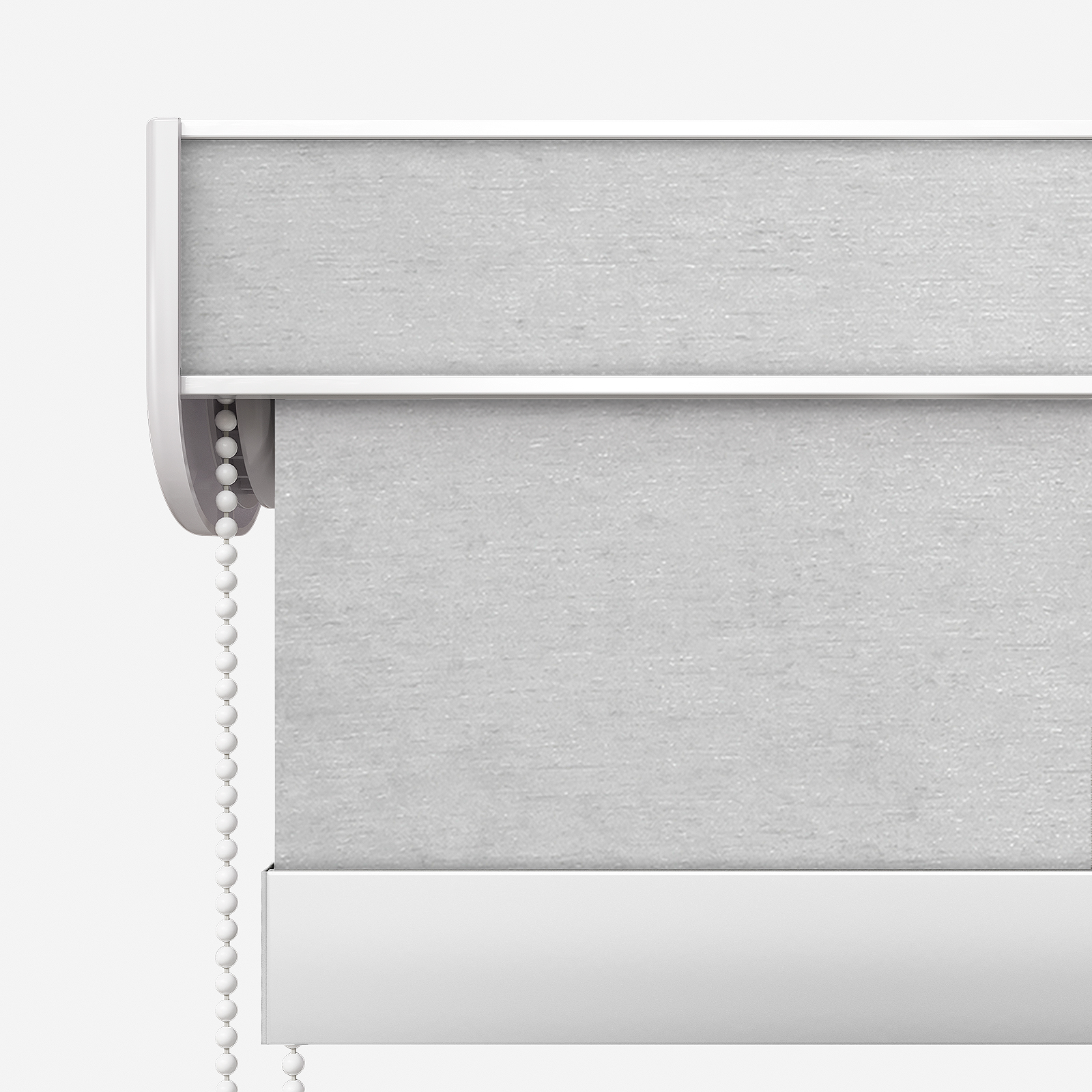 Crush Nordic Mist Roller Blind | Blinds Direct
