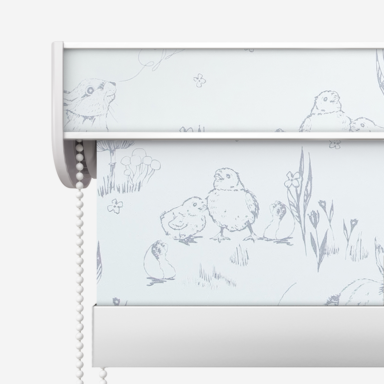 Little Friends Cream Roller Blind | Blinds Direct