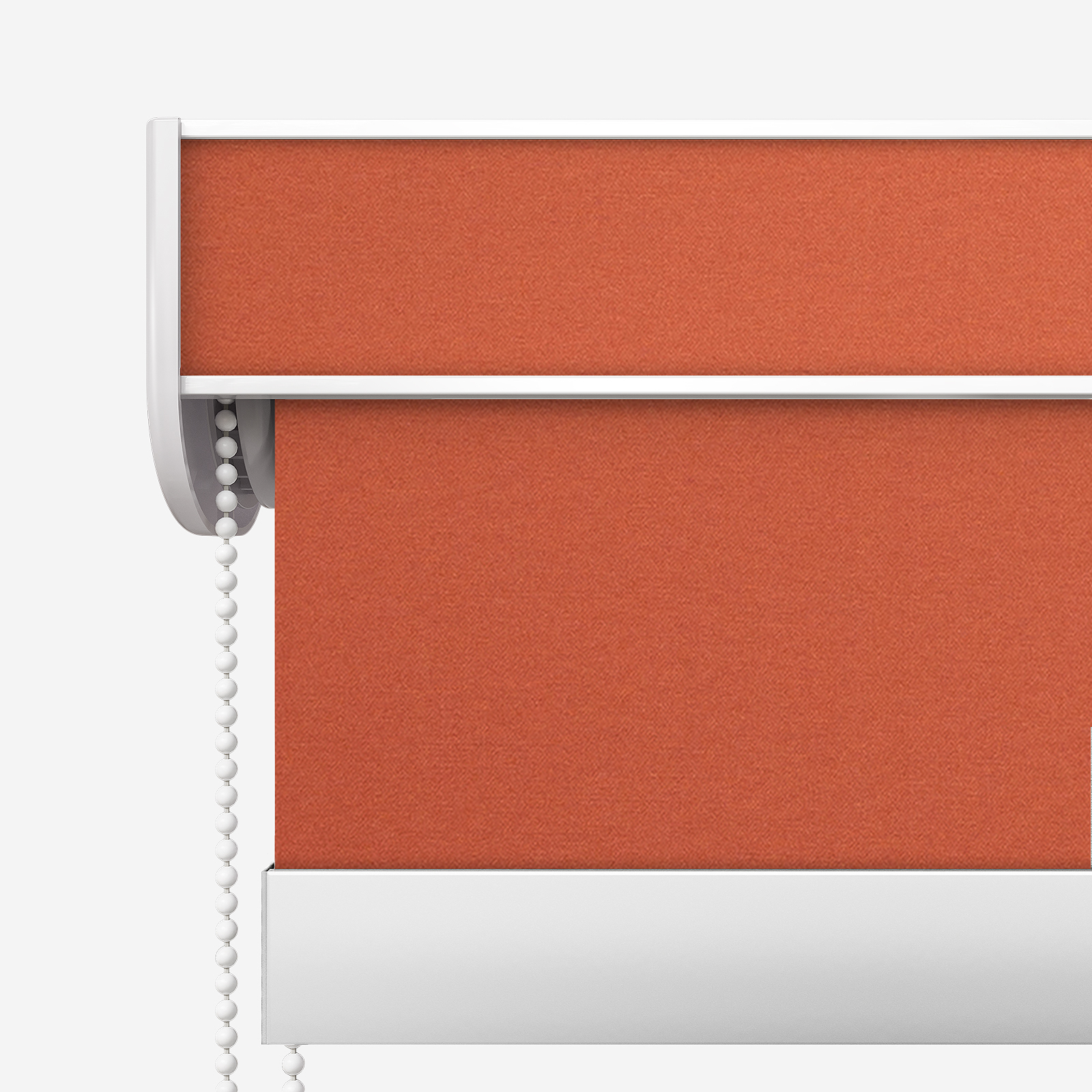 Pop Blackout Burnt Orange Roller Blind | Blinds Direct