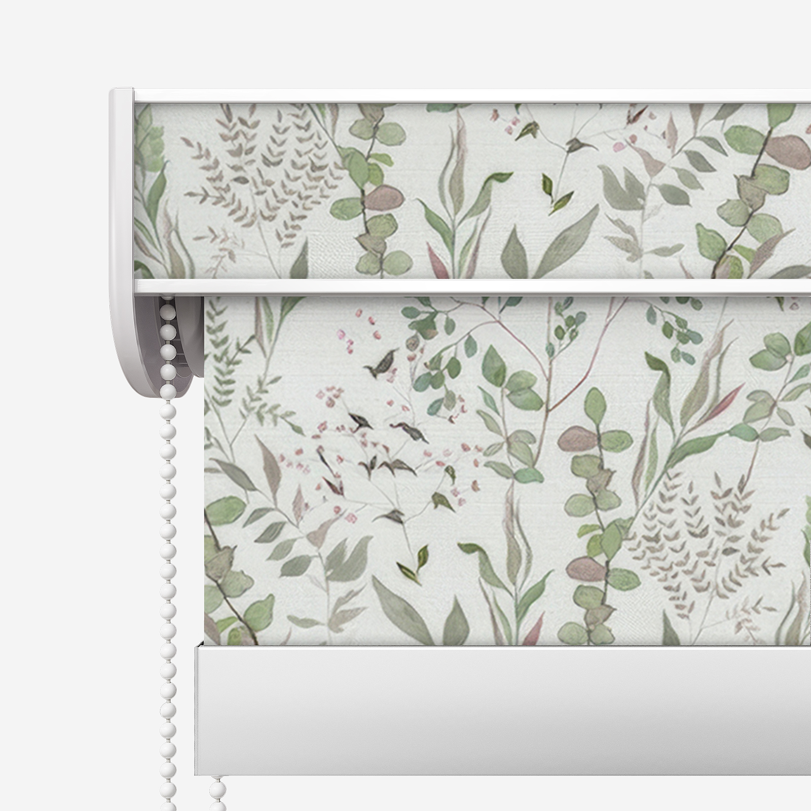 Sonova Studio Melody White Roller Blind | Blinds Direct