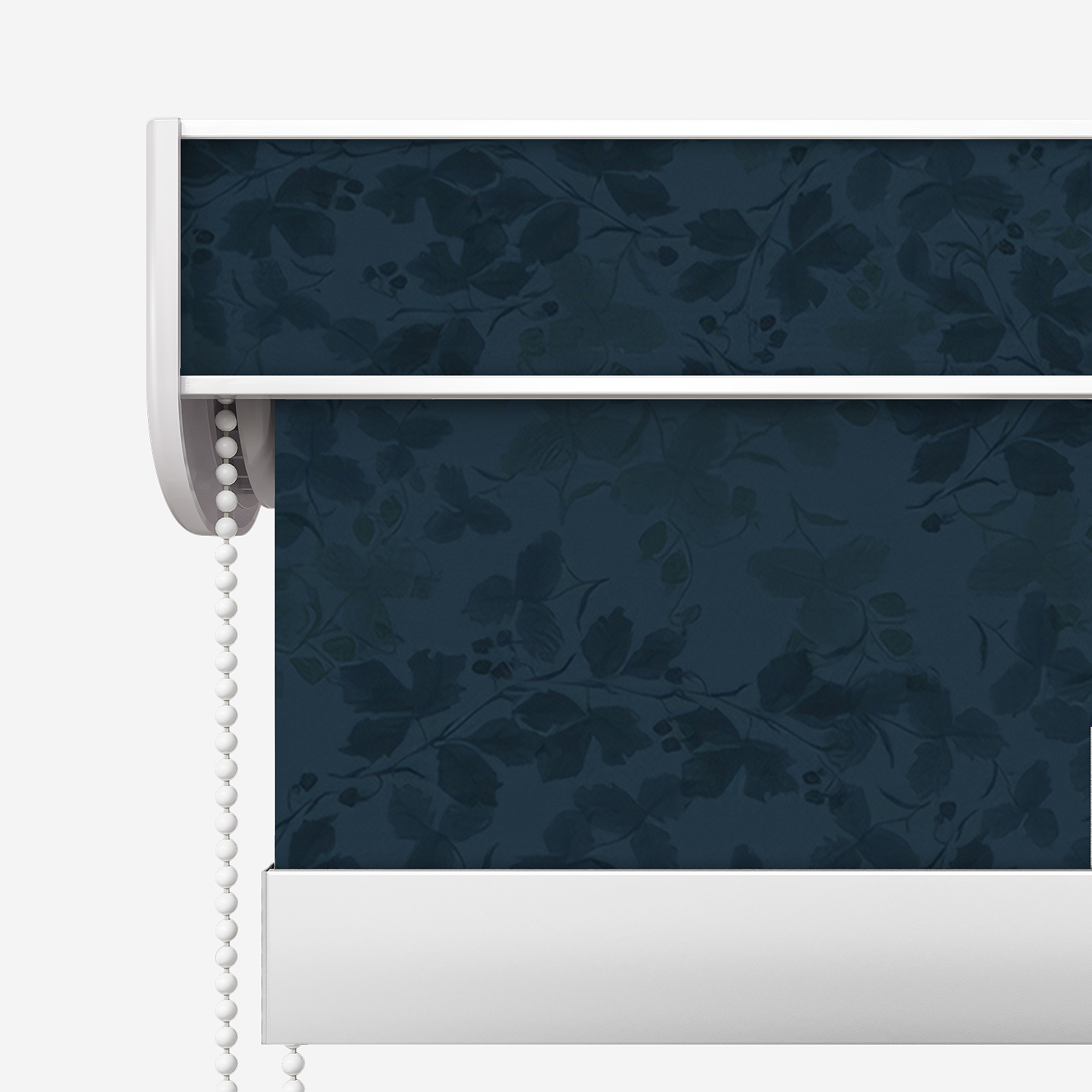 Sonova Studio Strawberry Field Midnight Blue Roller Blind | Blinds Direct