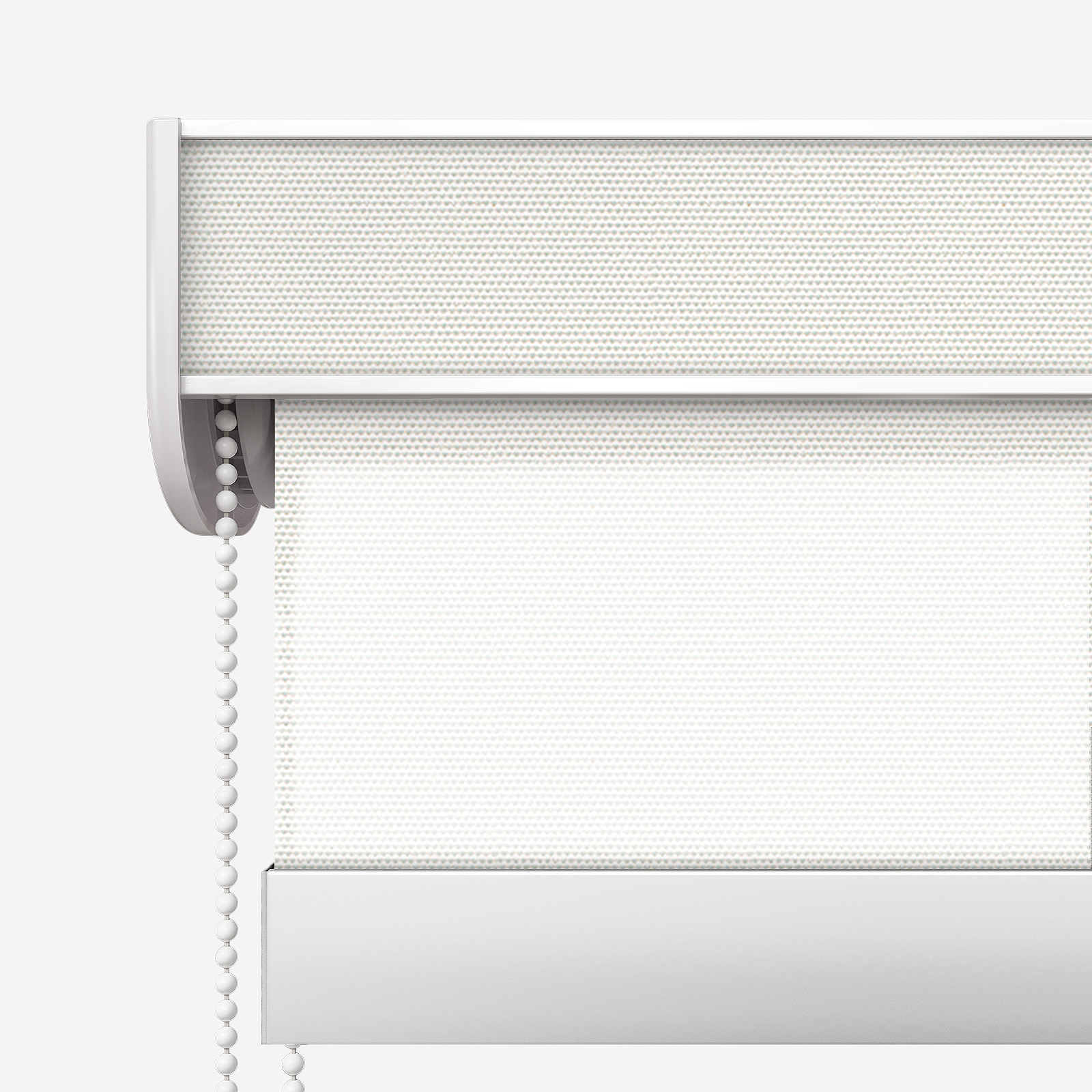 Deluxe Plain Pale Ecru Roller Blind | Blinds Direct