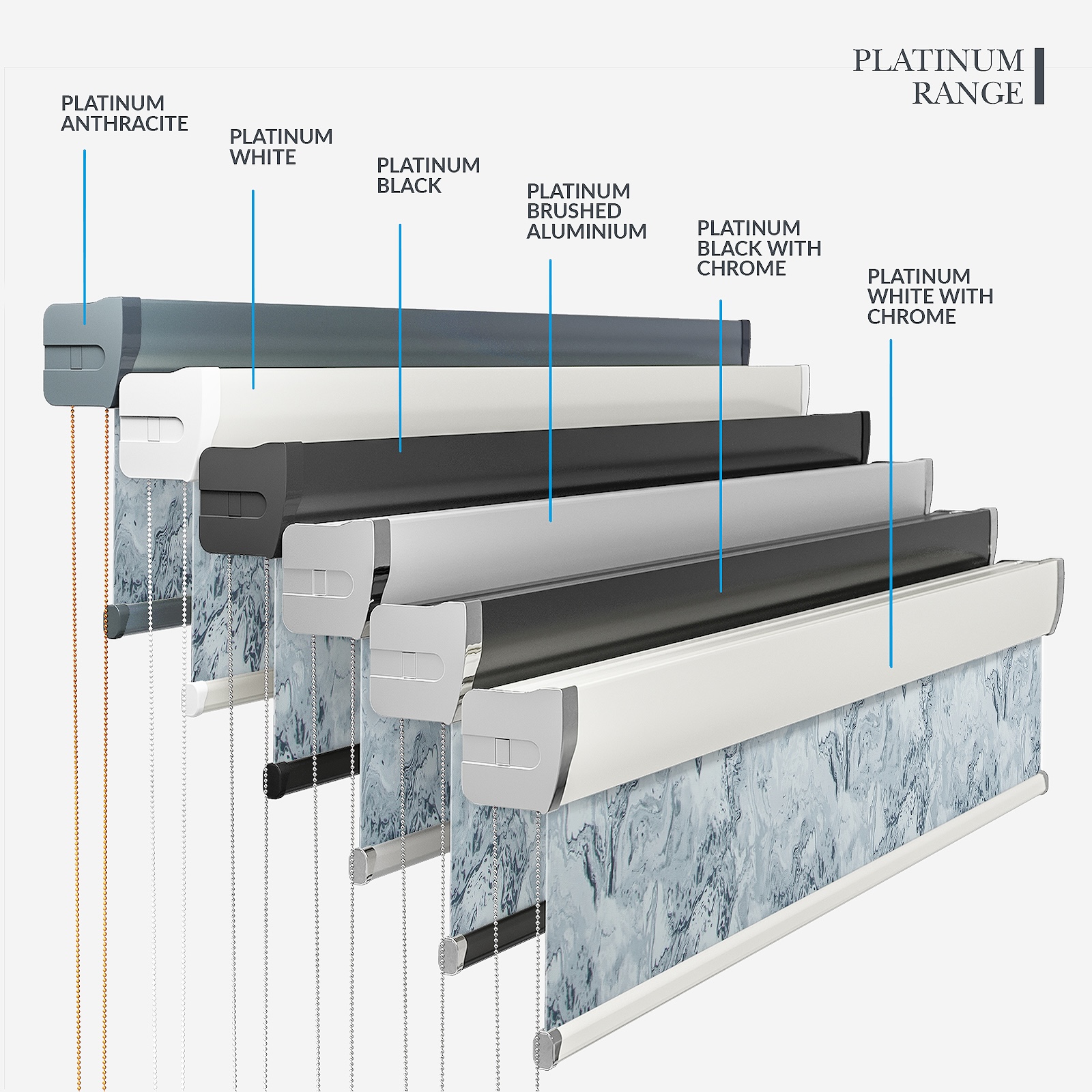 Melody Grey Roller Blind | Blinds Direct