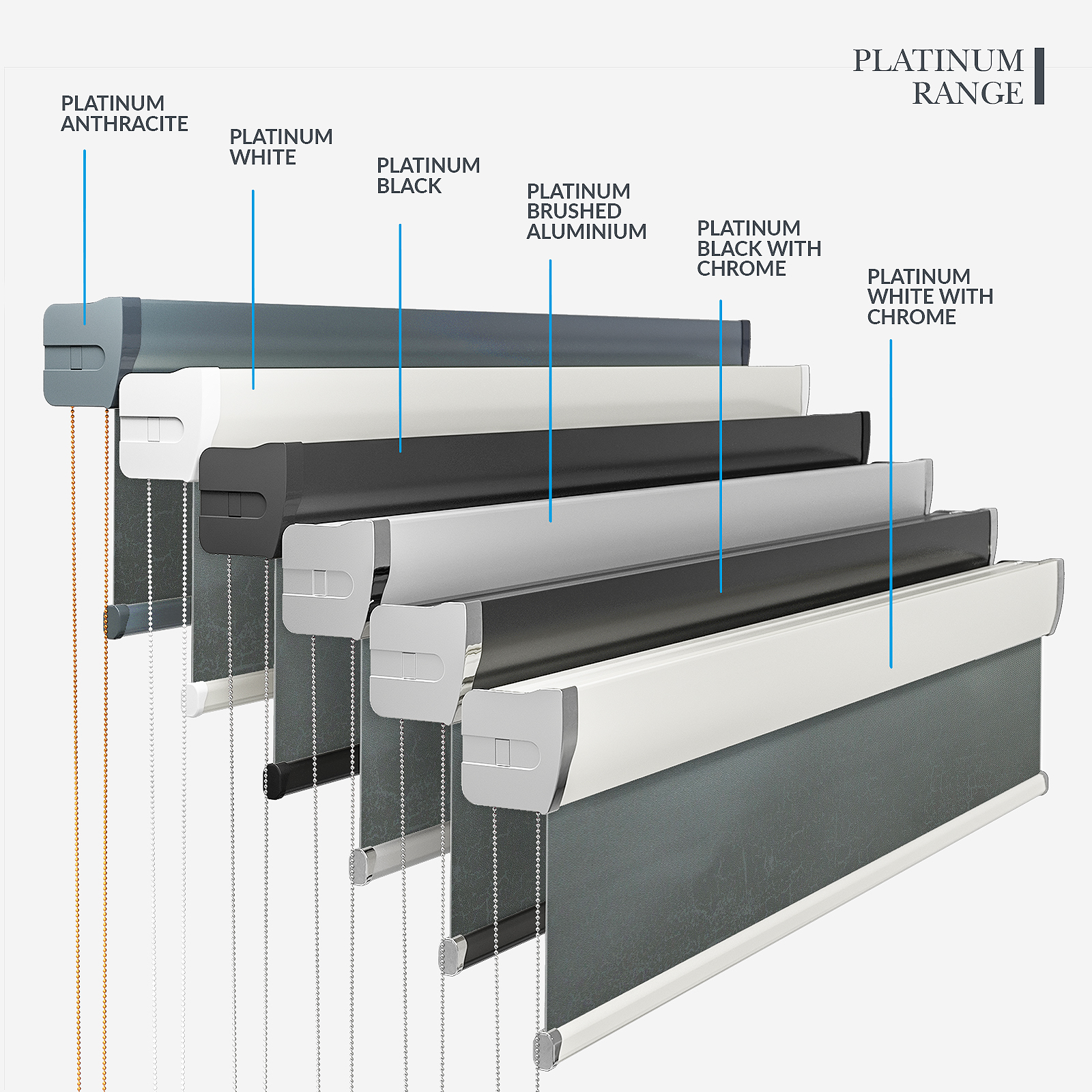 Metz Ash Roller Blind | Blinds Direct