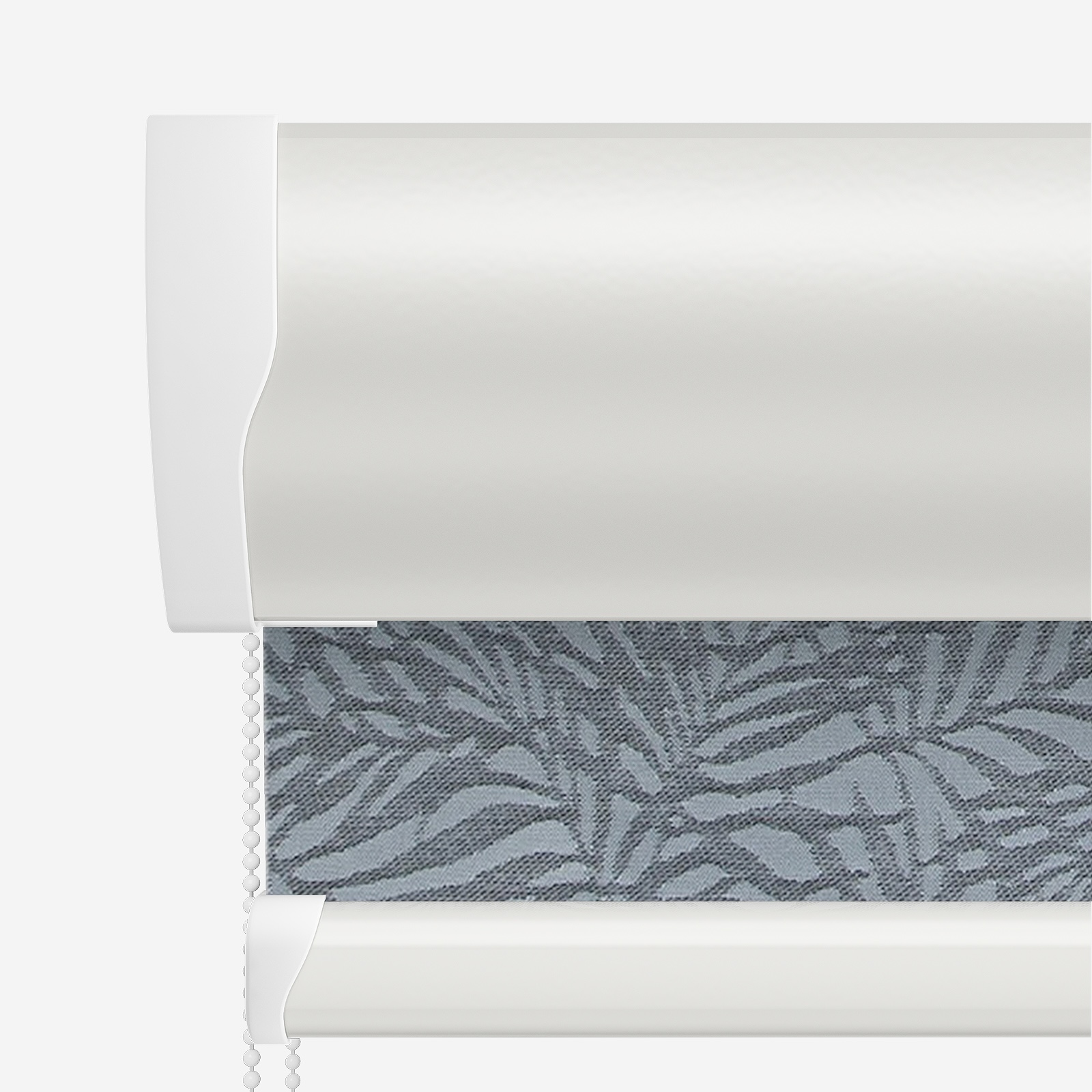Zen Blackout Charcoal Roller Blind | Blinds Direct