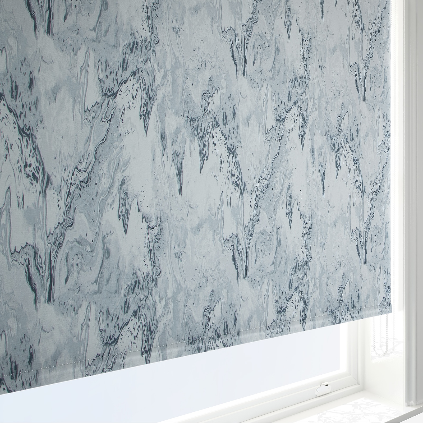 Melody Grey Roller Blind | Blinds Direct