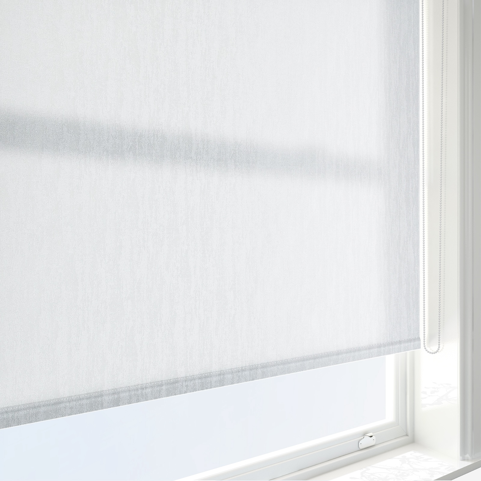 Radiance ASC Silver Mist Roller Blind | Blinds Direct