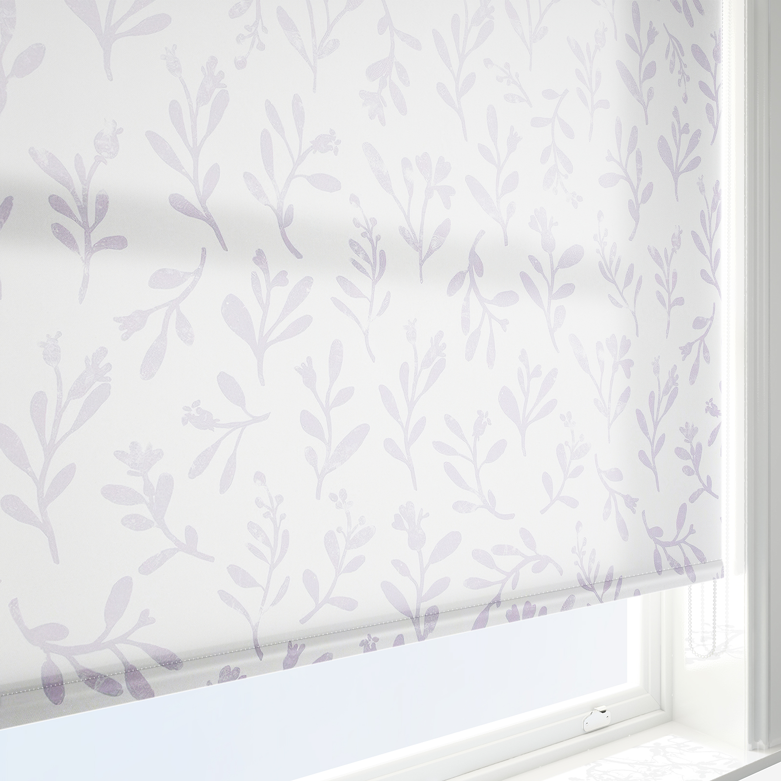 Sprigs Lilac Roller Blind | Blinds Direct