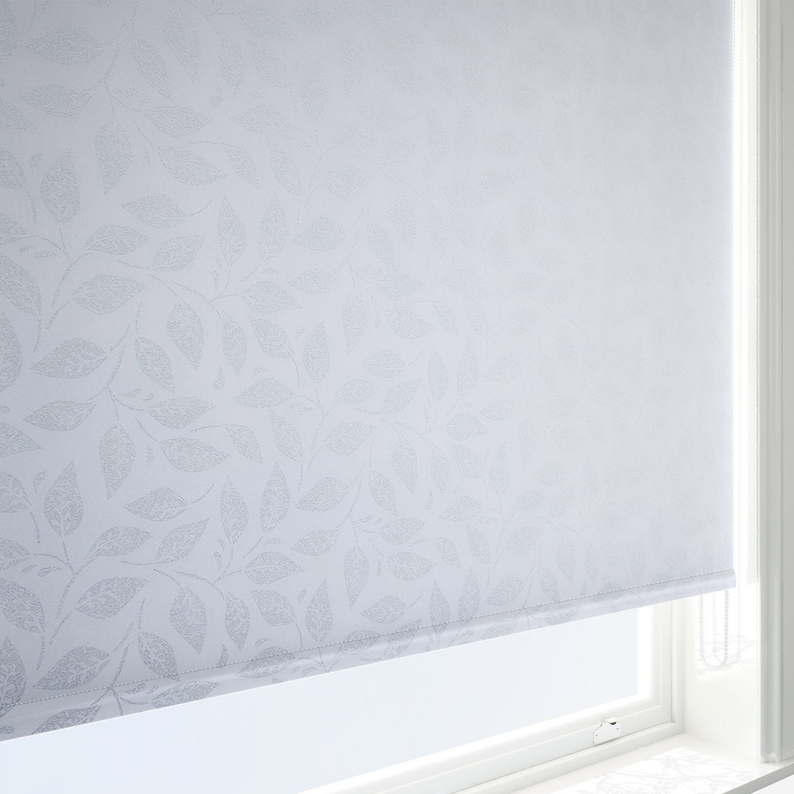 Vera Silver Roller Blind | Blinds Direct