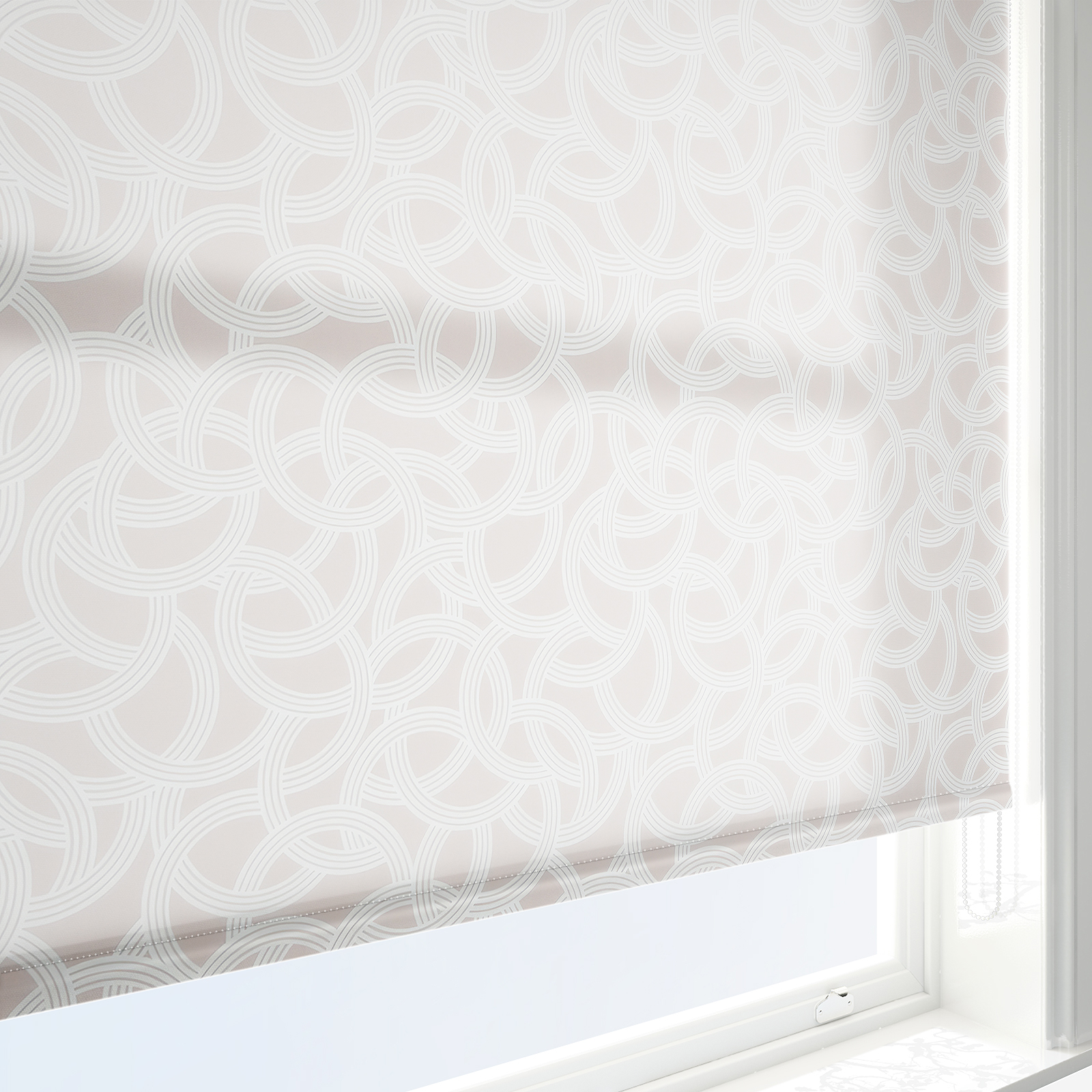 Liberte Blush Roller Blind | Blinds Direct