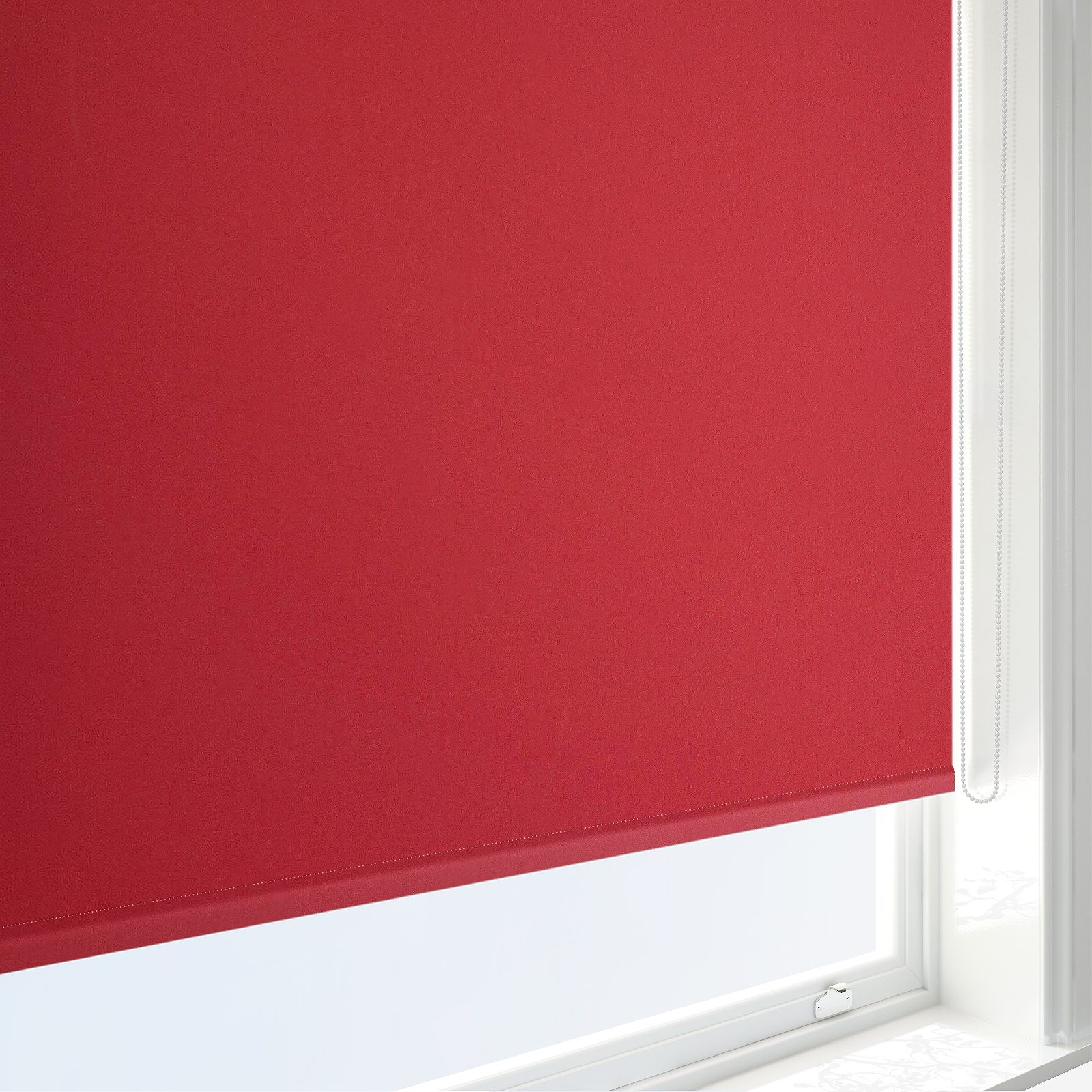 Carnival Blackout Red Roller Blind | Blinds Direct